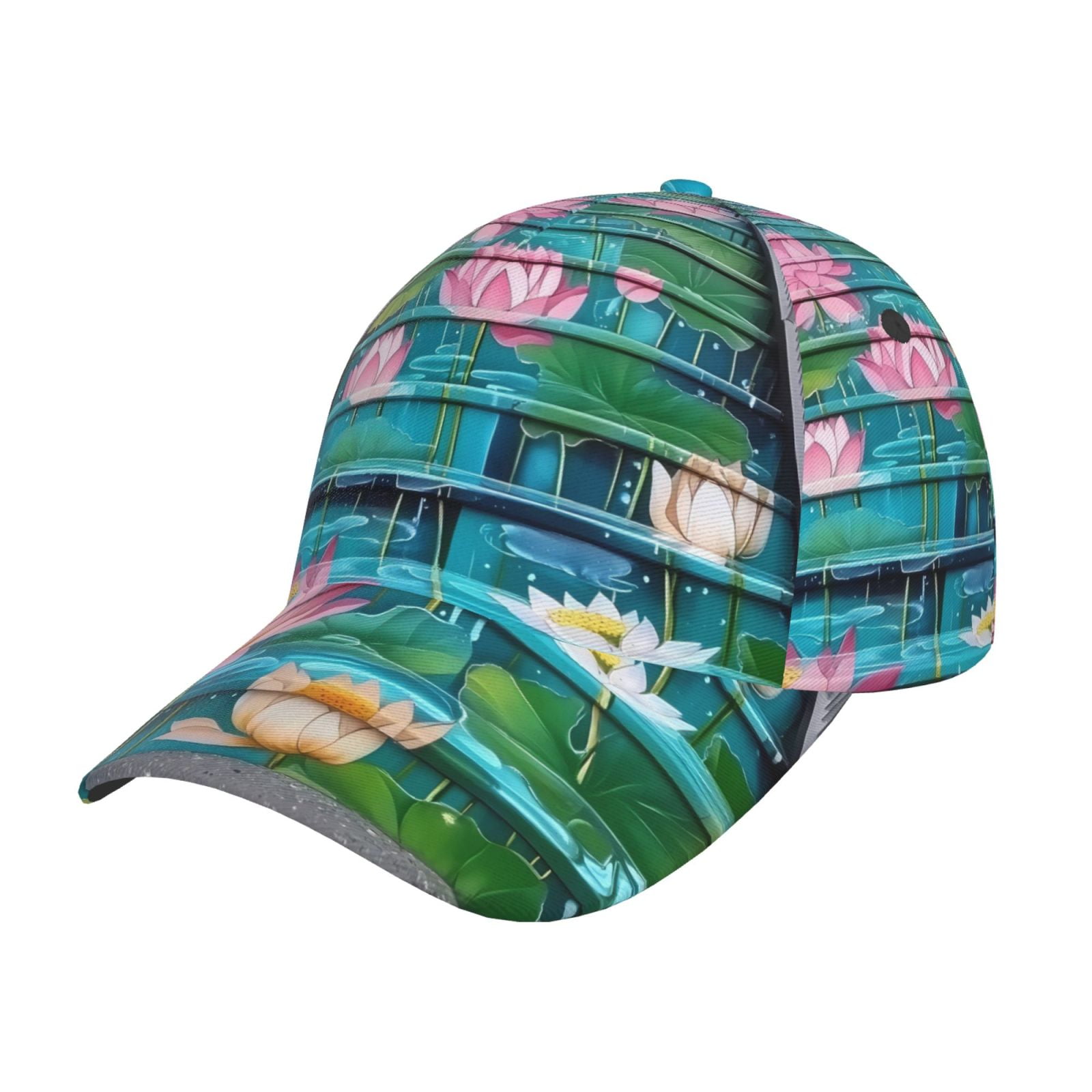 Lotus Flower Stairway Baseball Caps - Adjustable Golf Dad Hat for Men ...