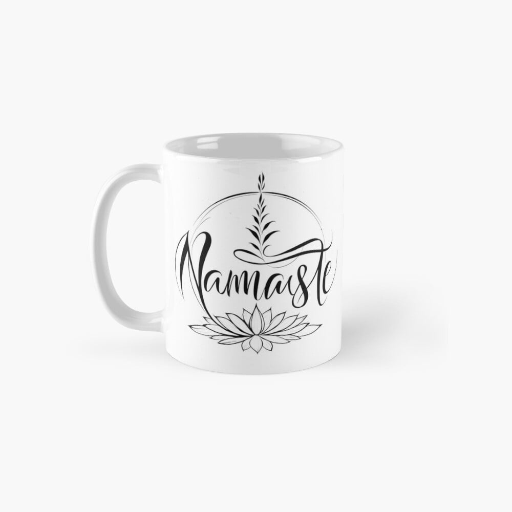 Lotus Flower Yoga Namaste Classic Mug - Walmart.com