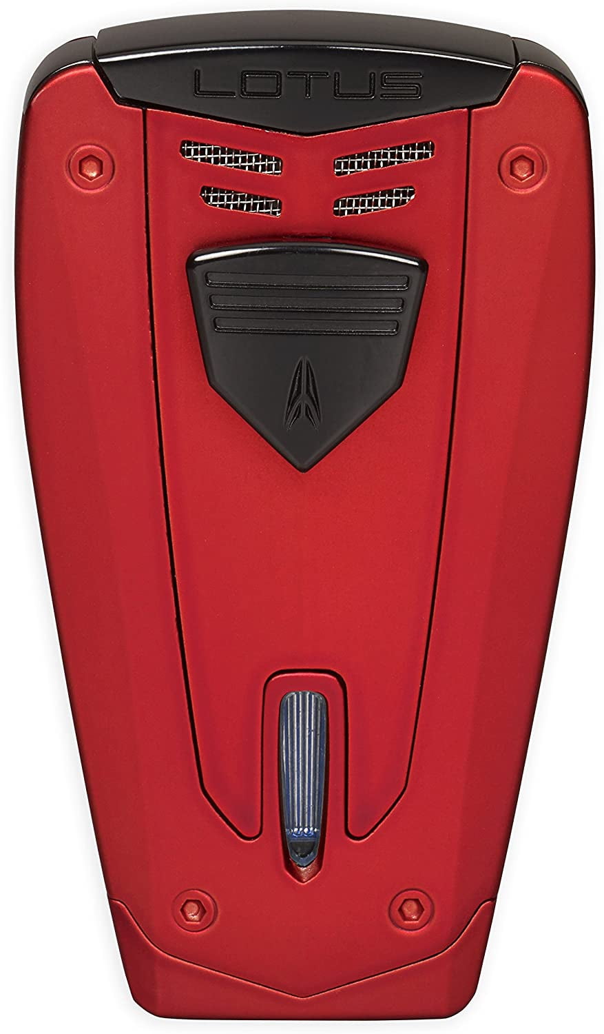 Lotus Fusion Triple Pinpoint Torch Lighter (Red & Black) - Walmart.com