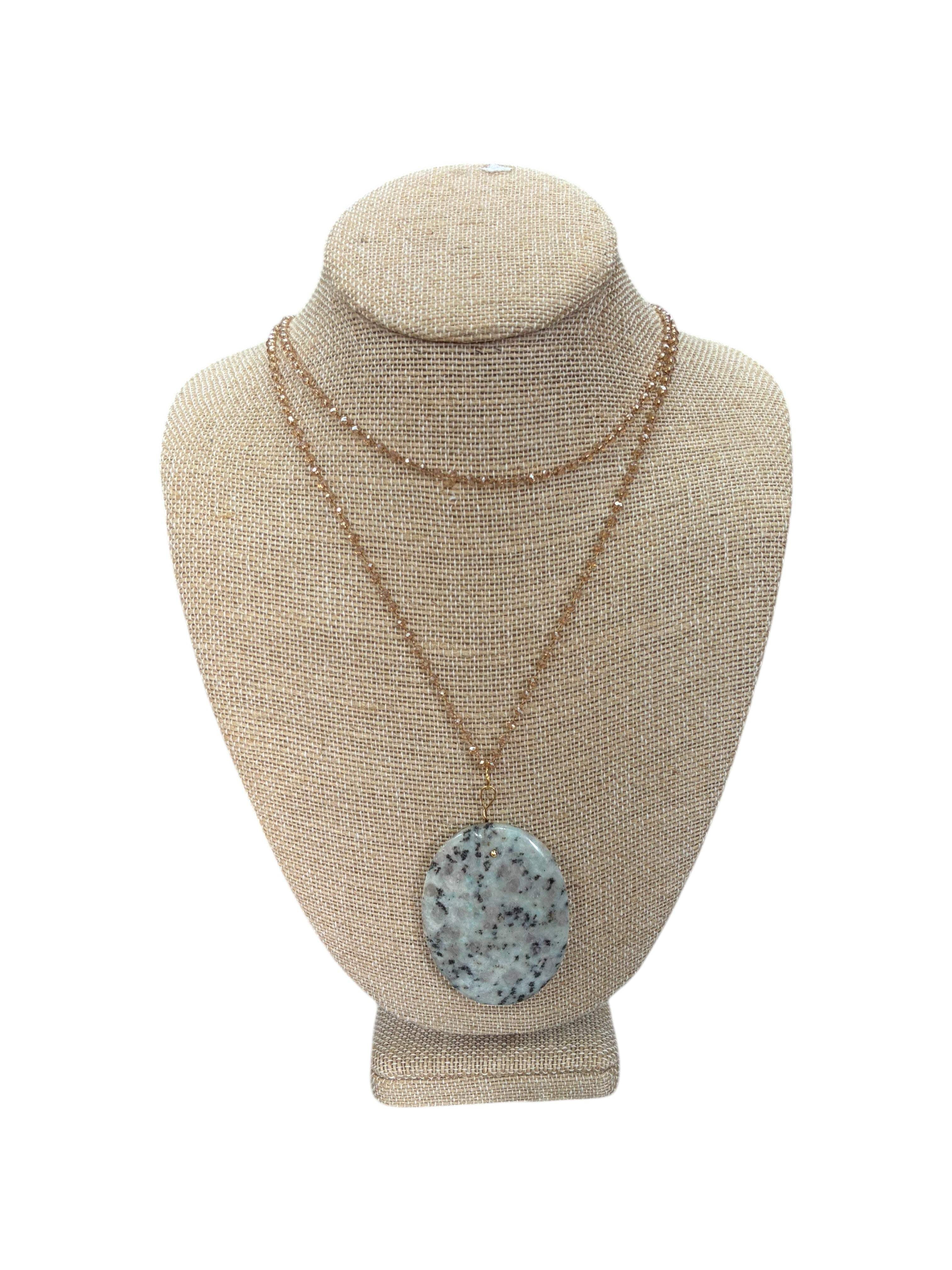 Lotus Jasper Pendant Necklace | A Symbol of Love and Purity - Walmart.com