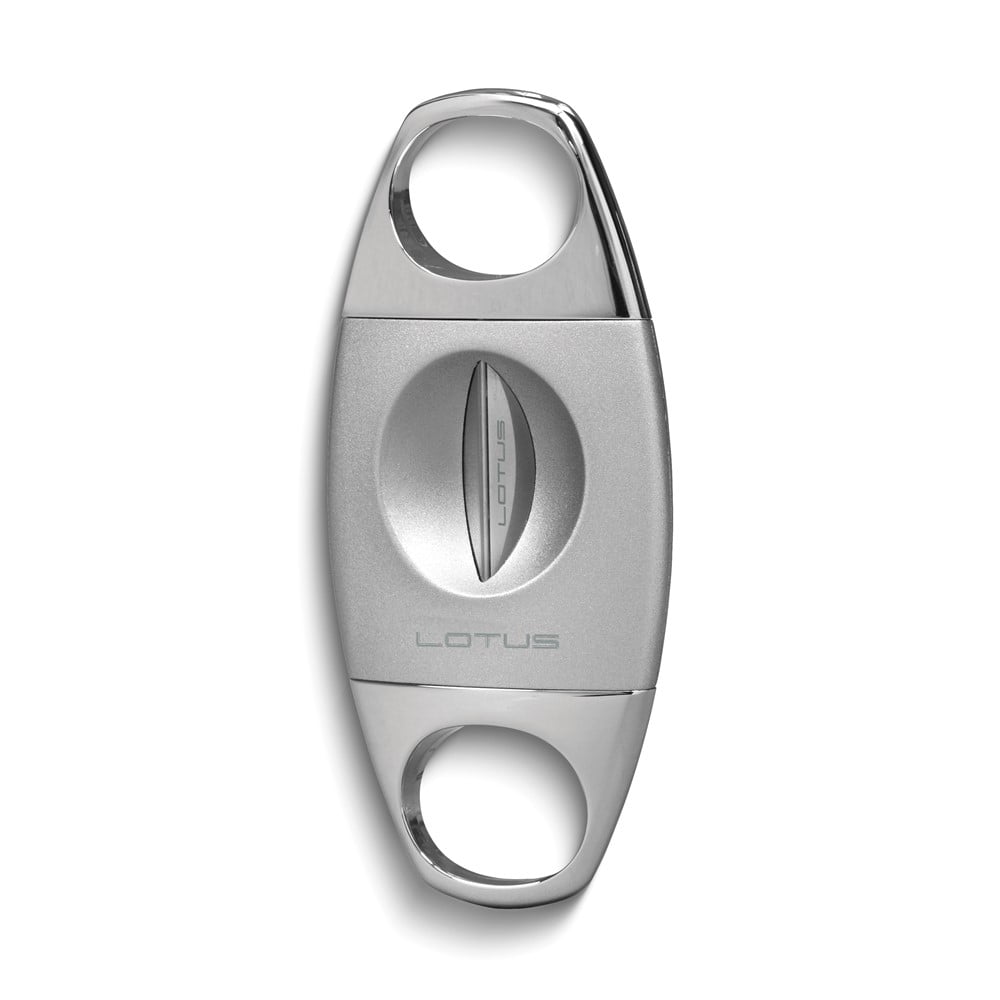 Lotus Jaws Anodized and Polished Chrome 64-Ring Gauge Serrated V-Cut ...