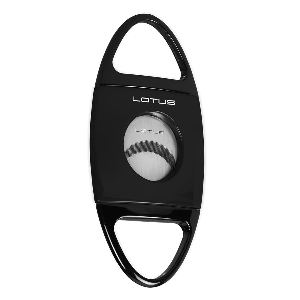 Lotus Jaws Glossy Black 58-Ring Gauge Serrated Stainless Steel Blade ...