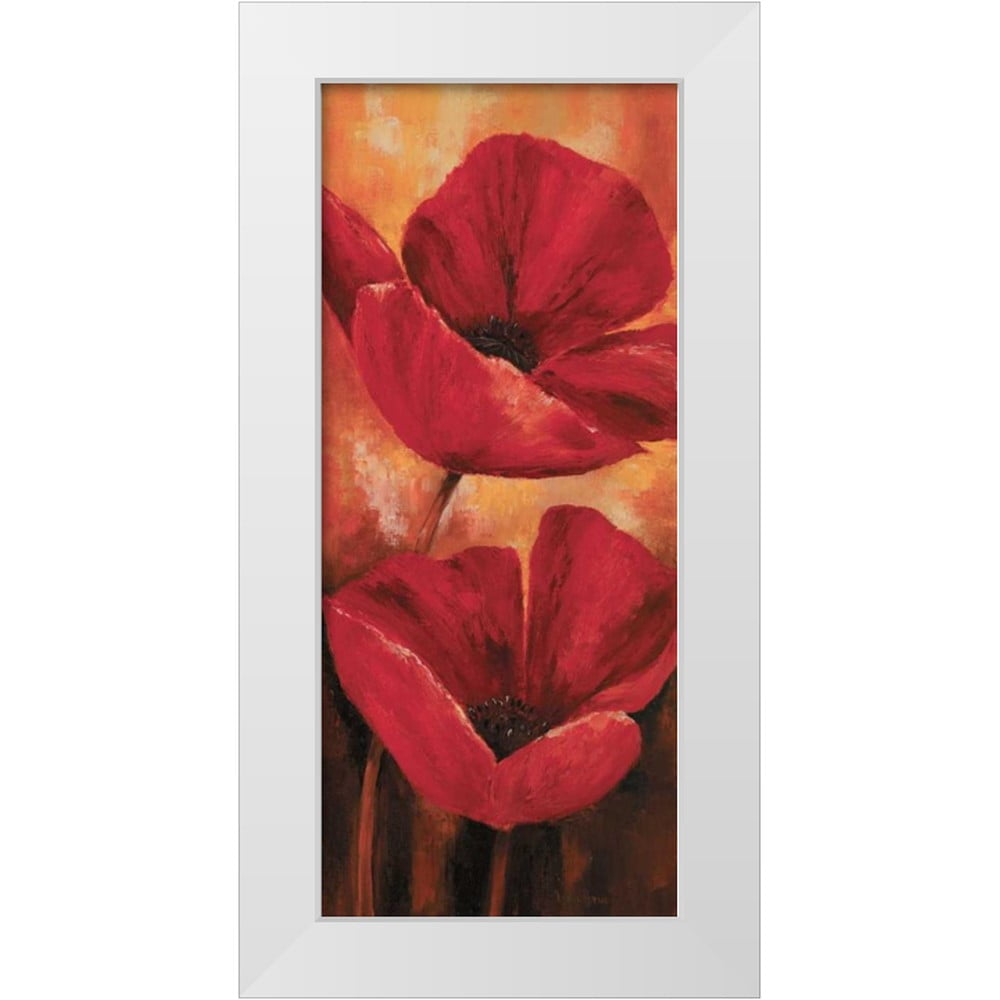 Lotus, Lenna 13x24 White Modern Wood Framed Museum Art Print Titled ...