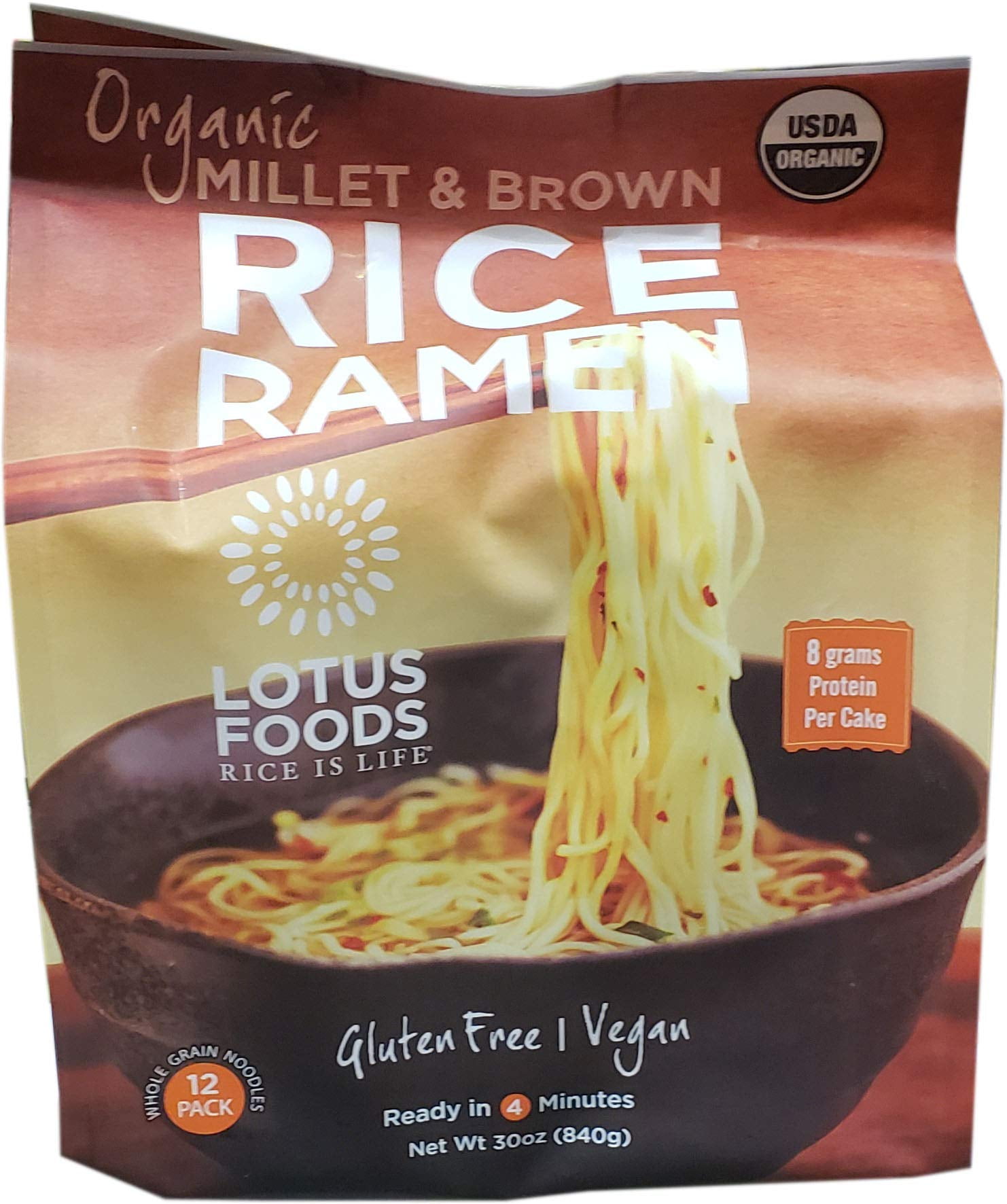 Lotus Lotus Organic Brown Rice Ramen (Net Wt 30 Ounce ),, () - Walmart.com
