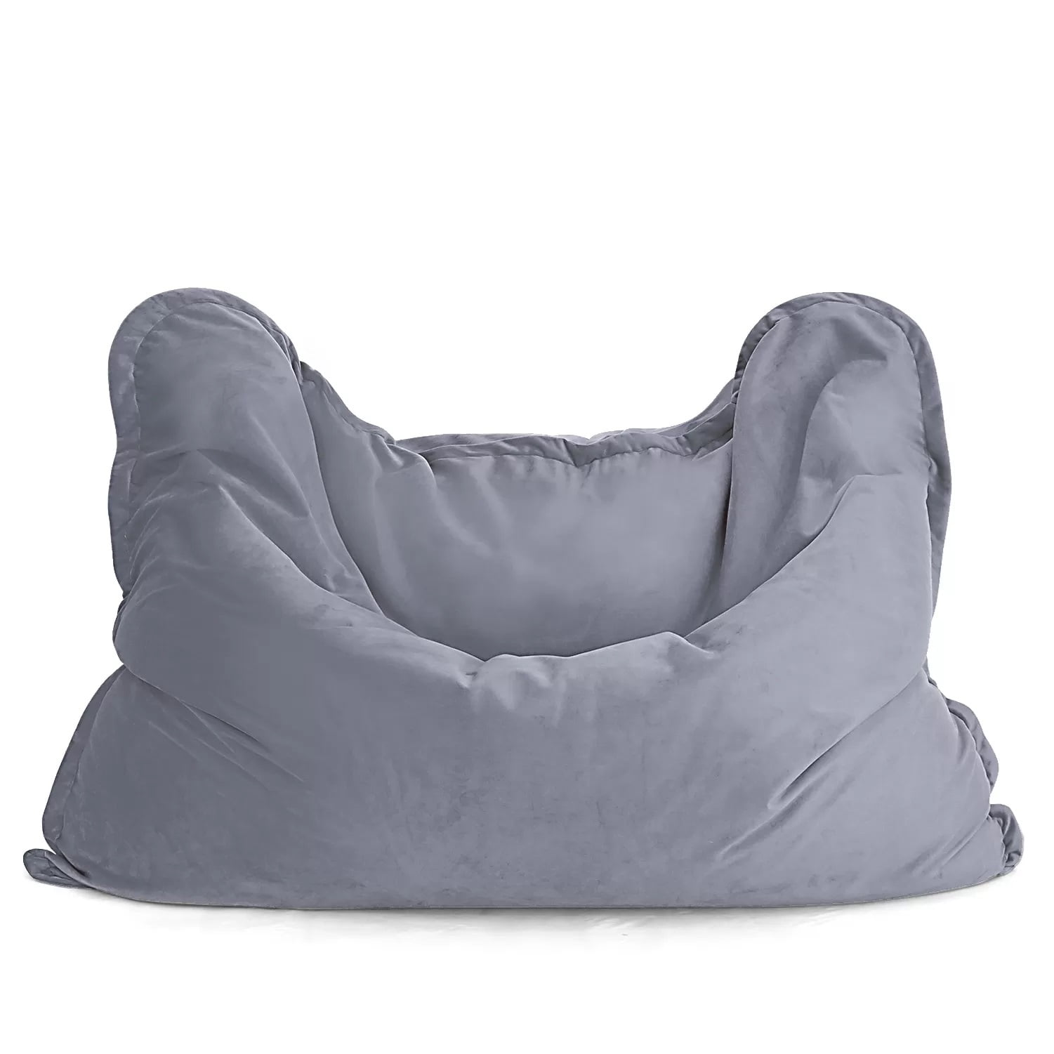 Lotus Lounge Chair Extra Large Rectangular Velvet Bean Bag Cover - 71 ...