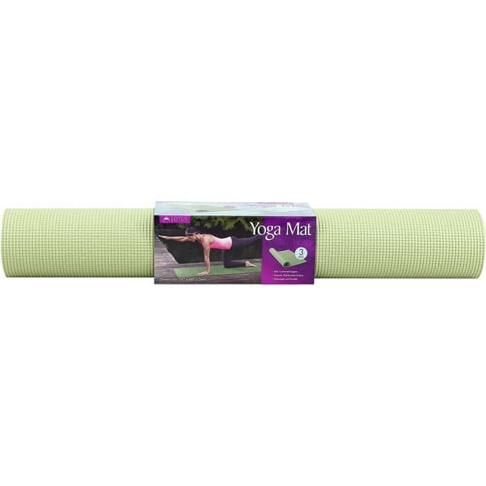 Lotus 3 mm Yoga Mat, Grey, Lightweight and Durable Yoga Mat - Walmart.com