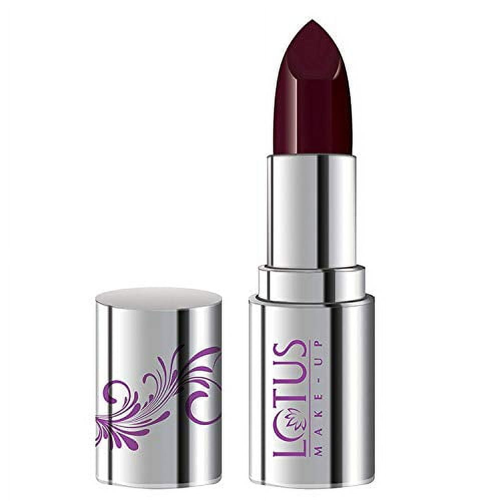 Lotus Makeup Ecostay Butter Matte Lip Colour, Burgundy Bliss, 4.2g ...