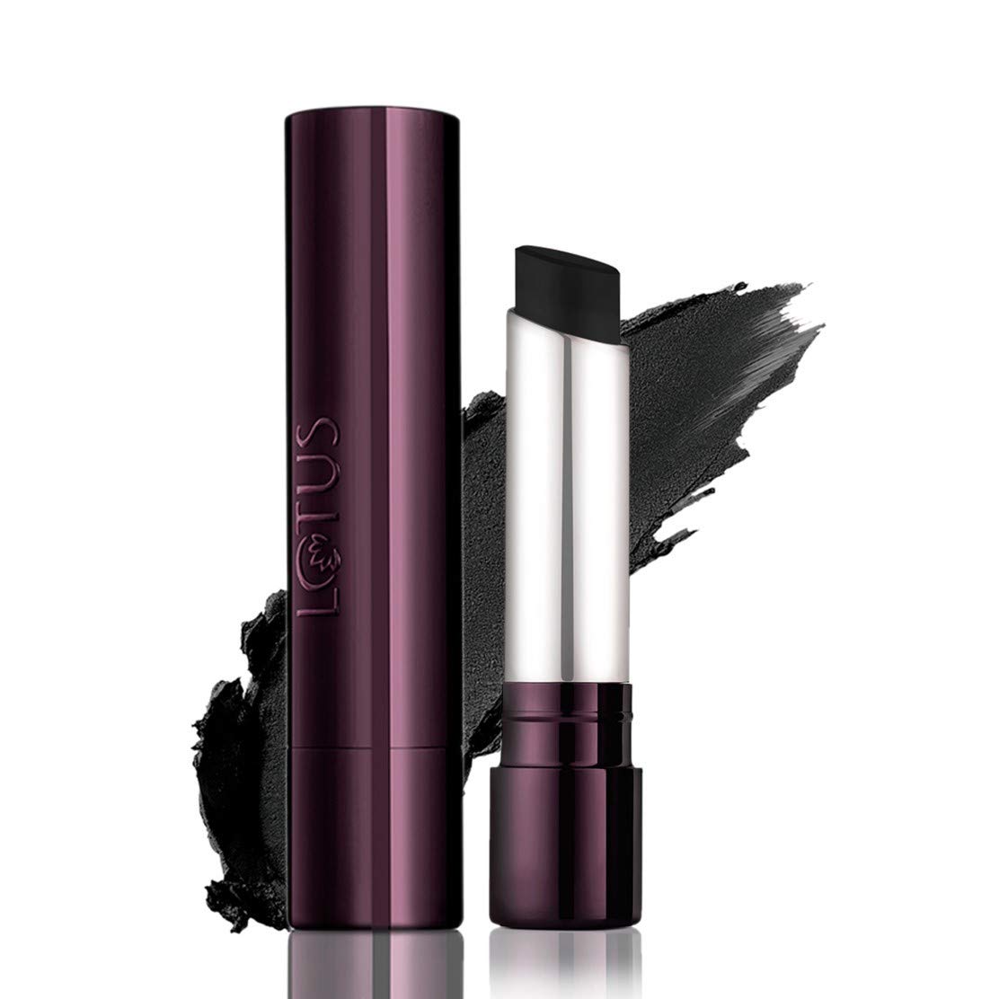 Lotus Makeup Proedit Silk Touch Matte Lip Color, Black, 4 g - Walmart.com