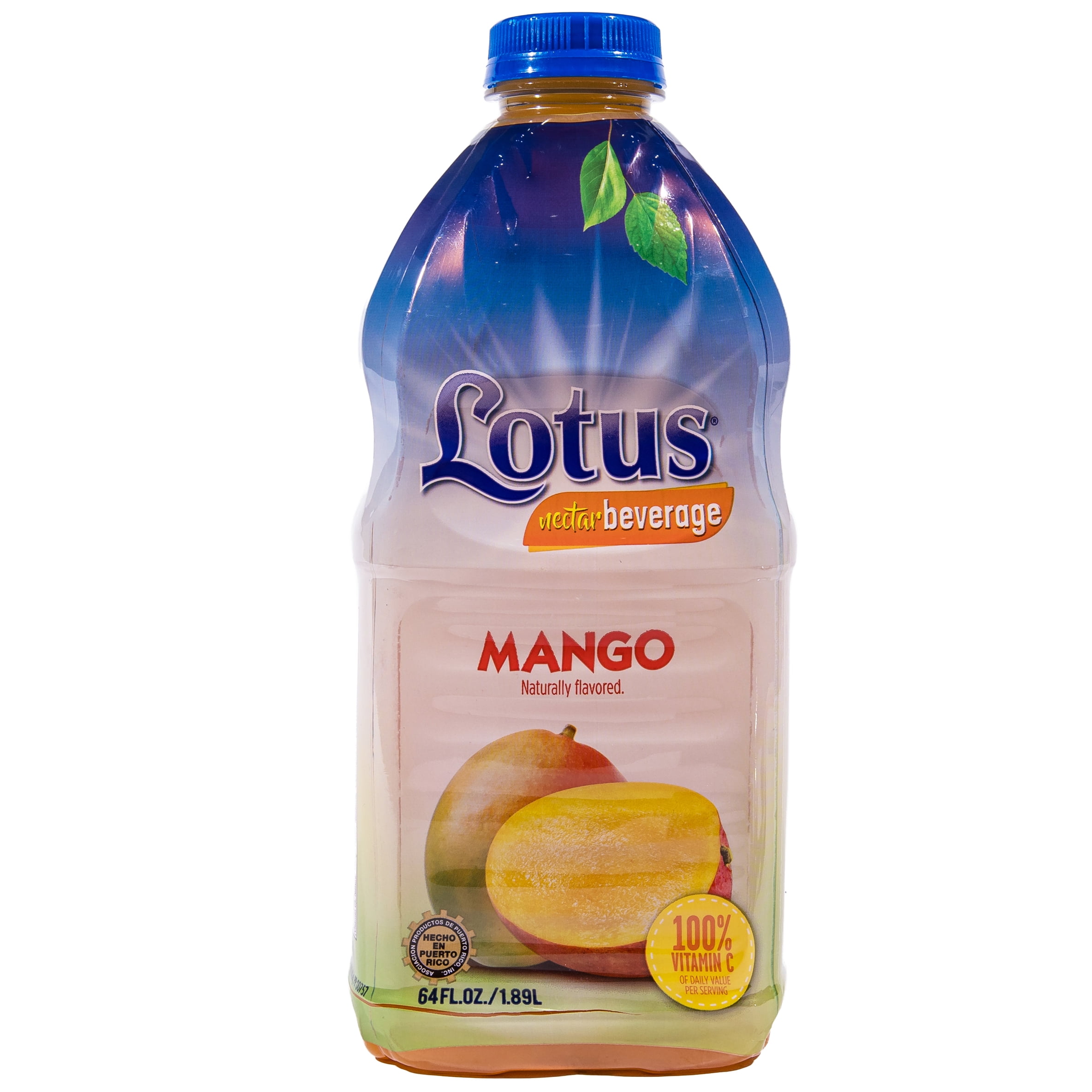 Lotus Mango, 100% Vitamin C, Nectar Beverage, Plastic Bottle, 64 fl oz ...