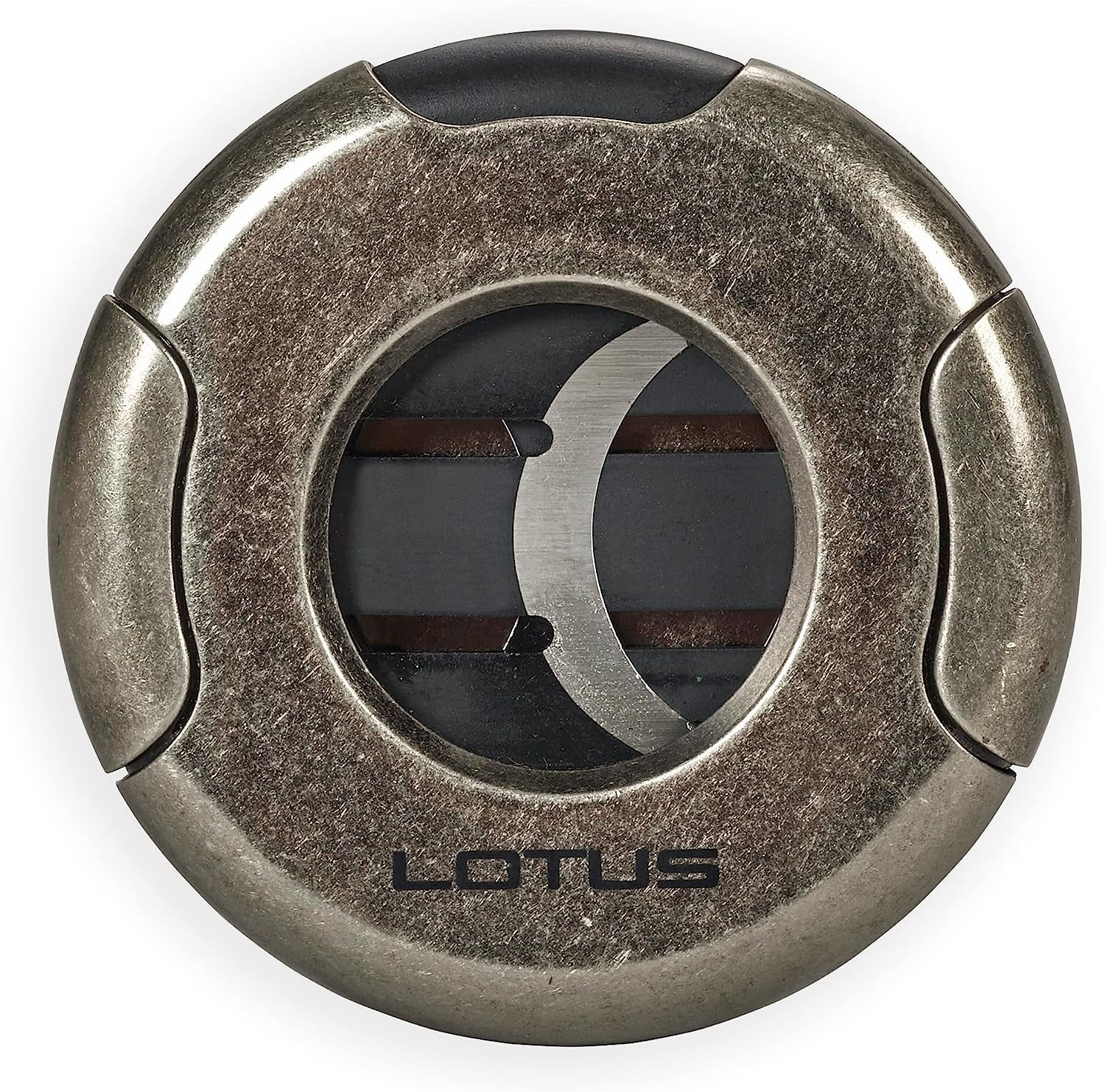 Lotus Meteor Cigar Cutter with Double Guillotine Blades, All Metal ...