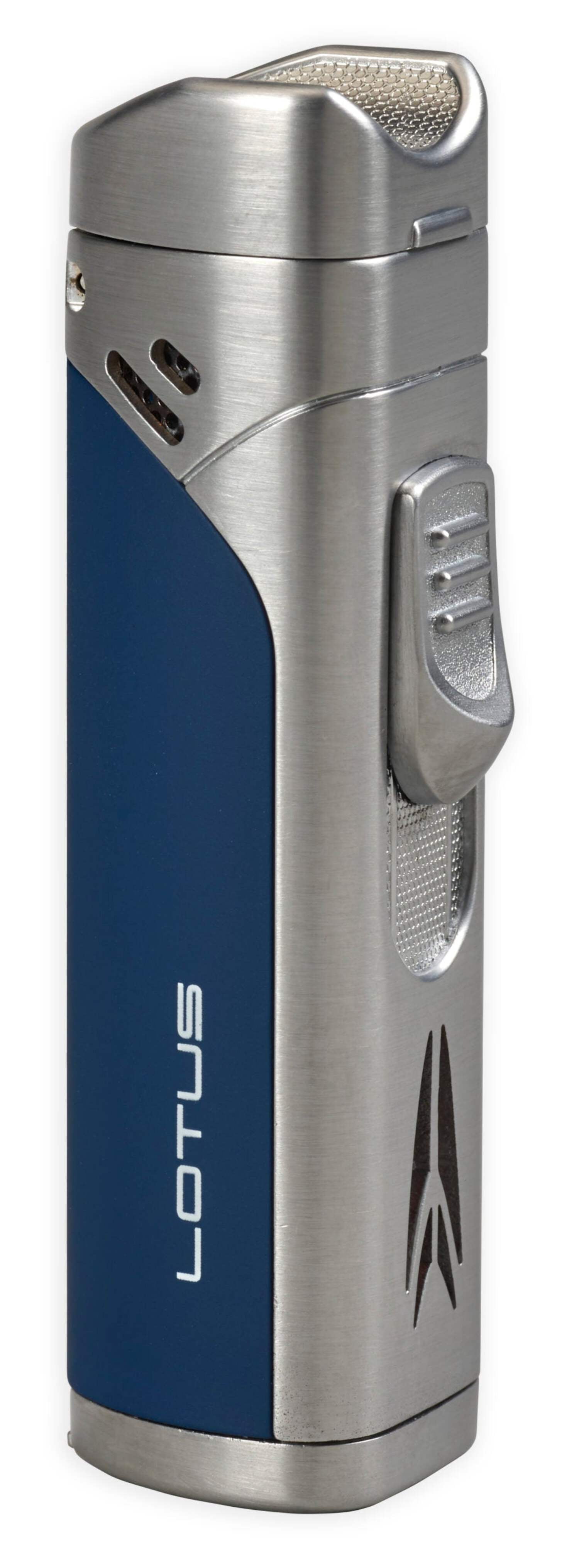 Lotus Monarch Quad Flame with Cigar Rest & Punch - Walmart.com