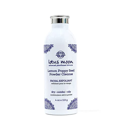 Lotus Moon® - Lemon Poppy Seed Foaming Powder Cleanse | Plant-Based ...