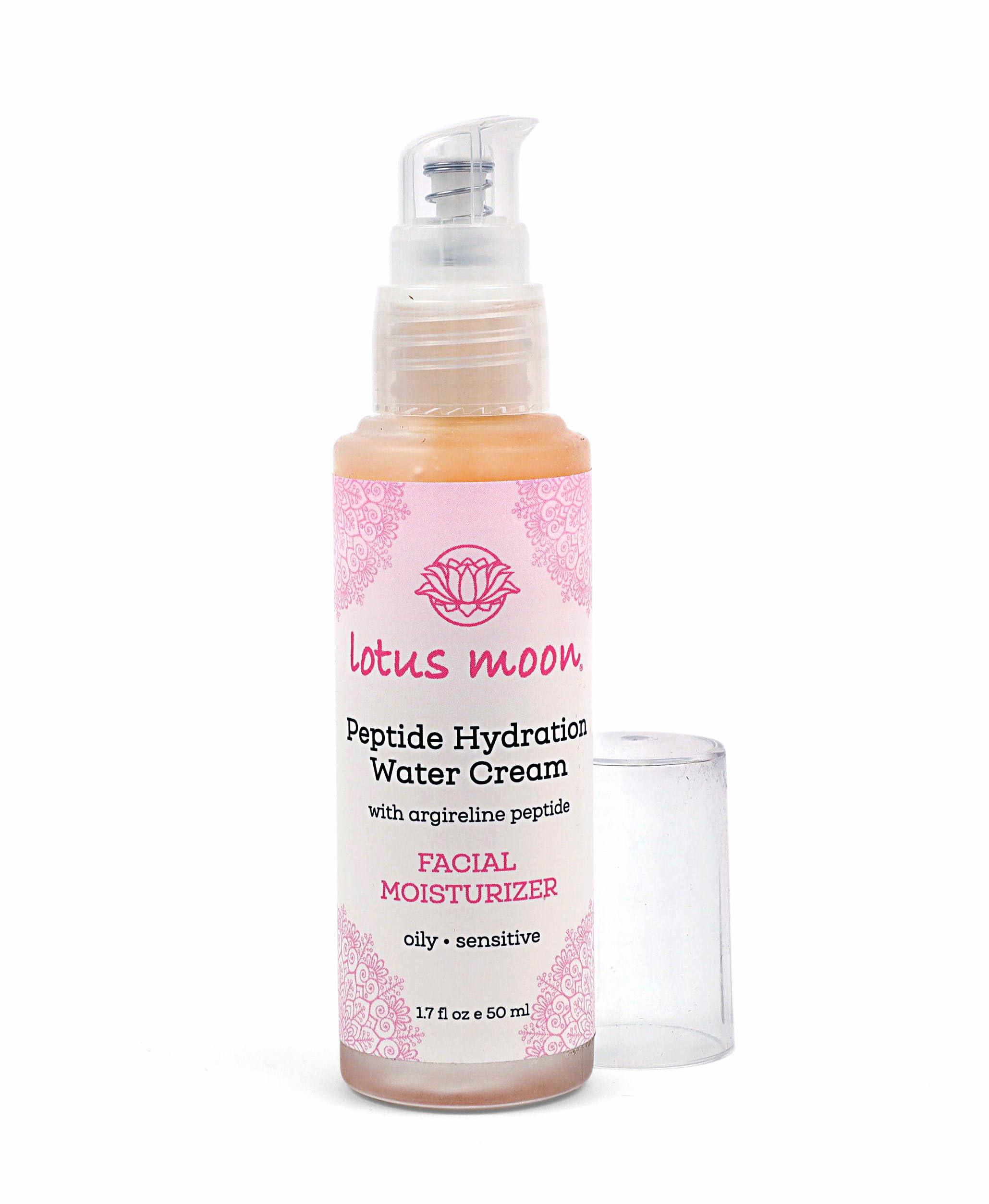 Lotus Moon - Peptide Hydration Water Cream | Argireline Peptide, Plant ...