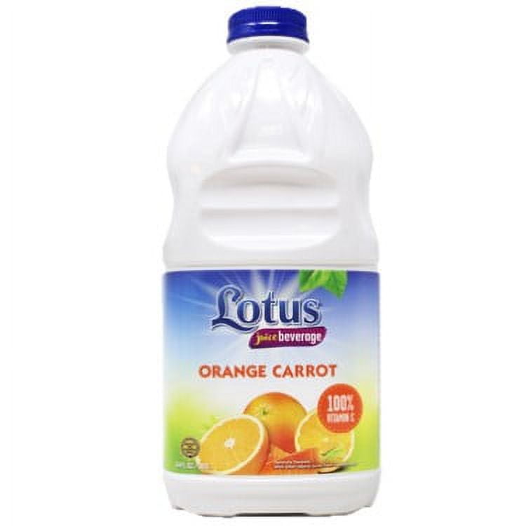 Lotus Orange Carrot Juice Beverage, From Concentrate, 100% Vitamin C ...