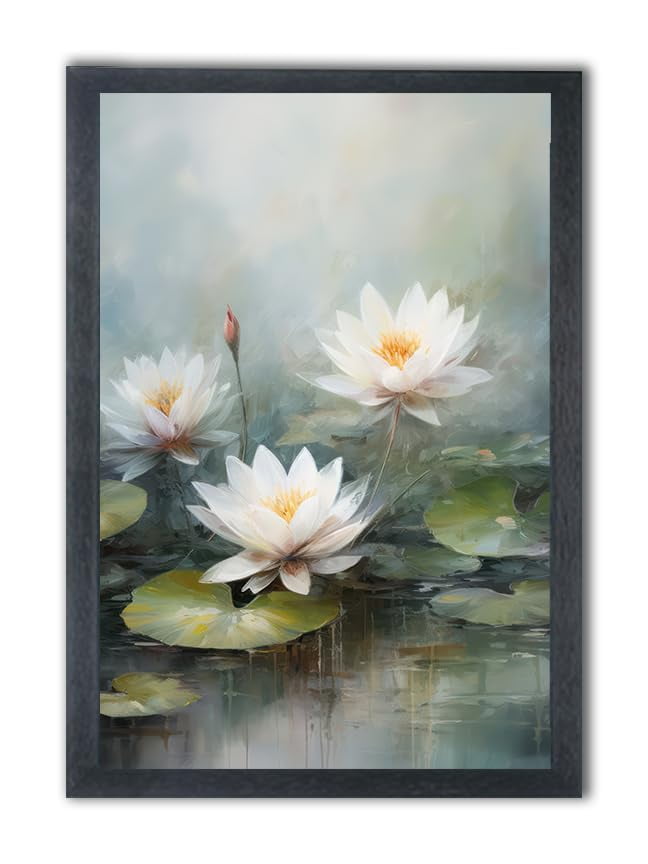 Lotus Painting Photo Frame For Wall Mounted Painting 10 14 Inches 559 ...