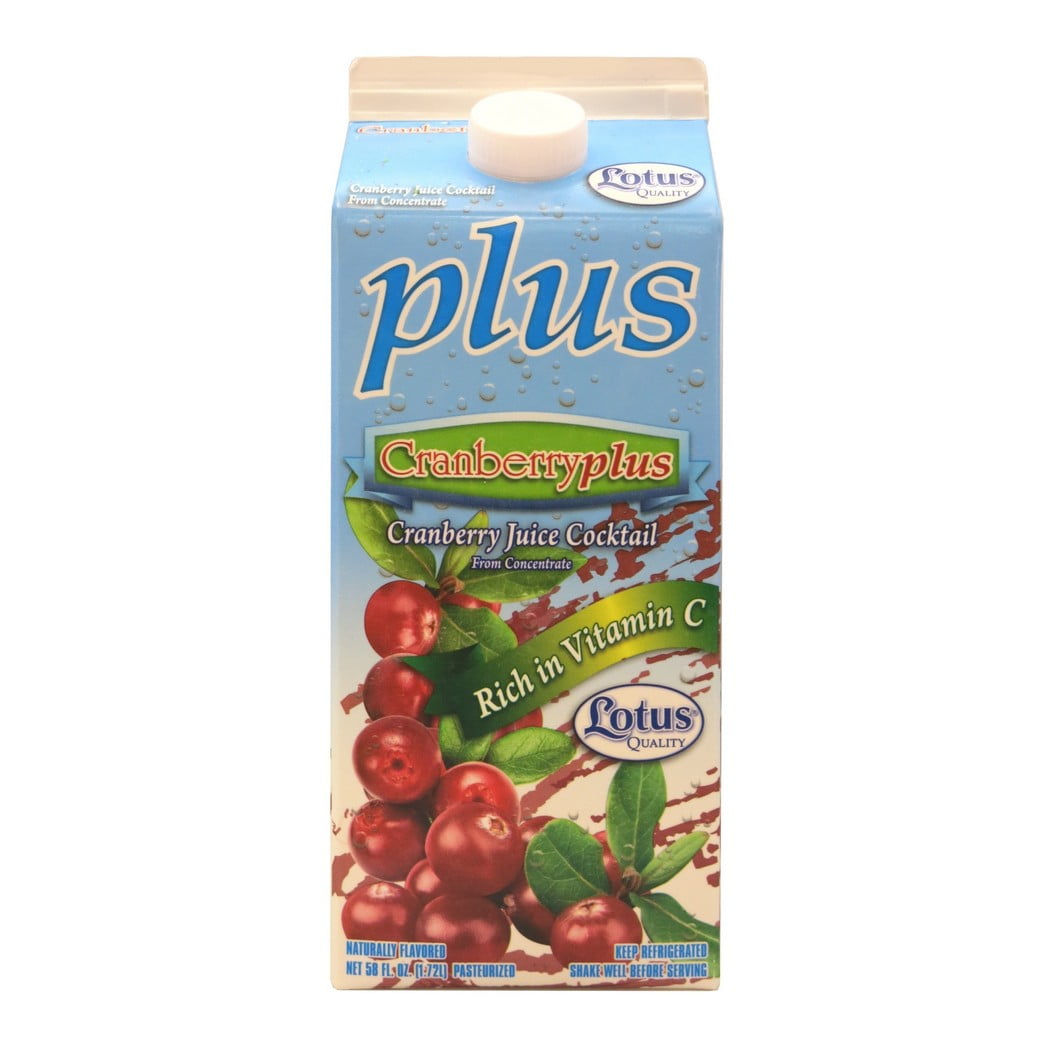 Lotus Plus Cranberry Juice Beverage, Rich in Vitamin C, Lotus Quality ...