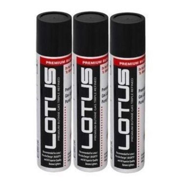 XIKAR PUROFINE Premium Butane Fuel Refill, 1.9oz 55g / 100ml, 3 Pack ...