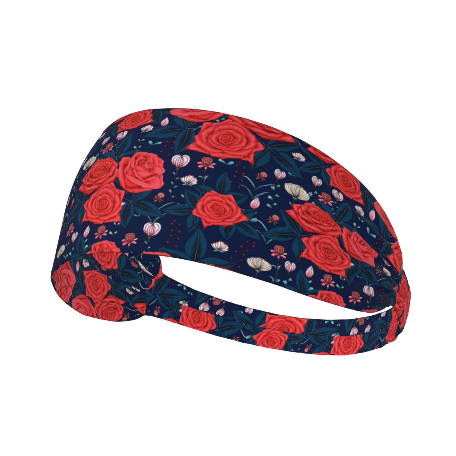 Lotus Root Rose Flowers Sweat Band Sports Headbands for Men & Women ...
