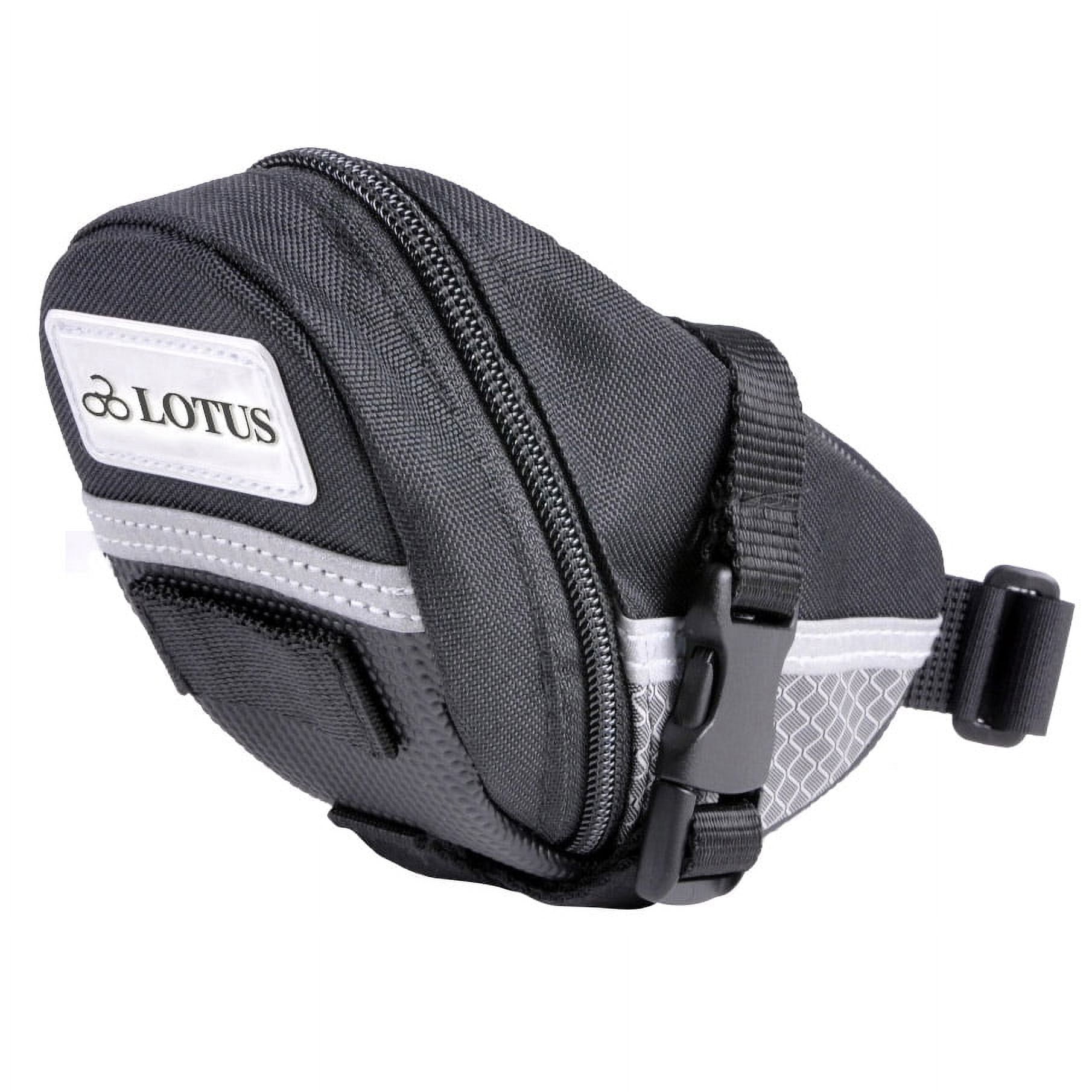 Lotus SH-6702 M Commuter Saddle Bag - Medium in Black (0.7L) - Walmart.com