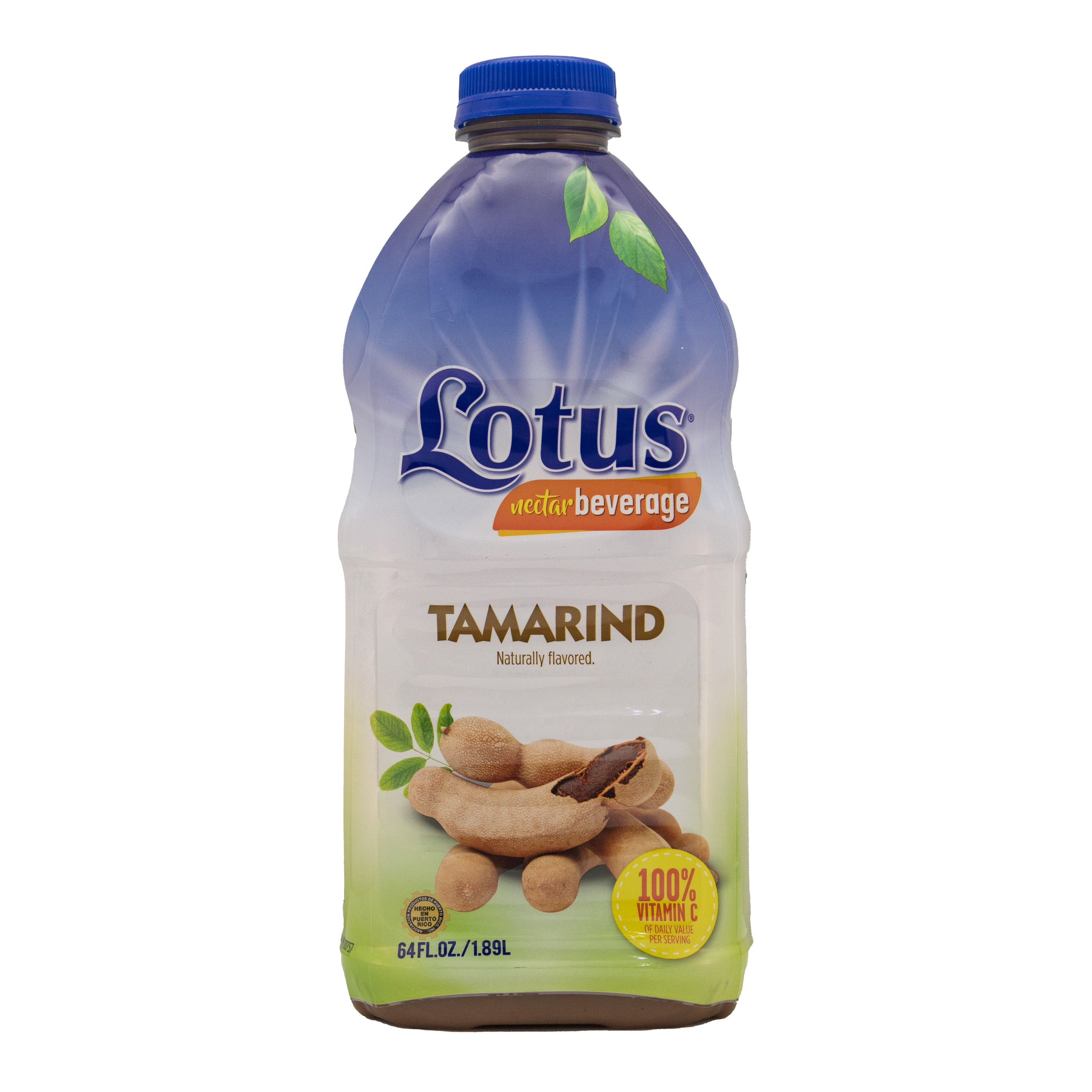 Lotus Tamarind Shelf Stable Nectar Beverage, 100% Vitamin C, Plastic ...
