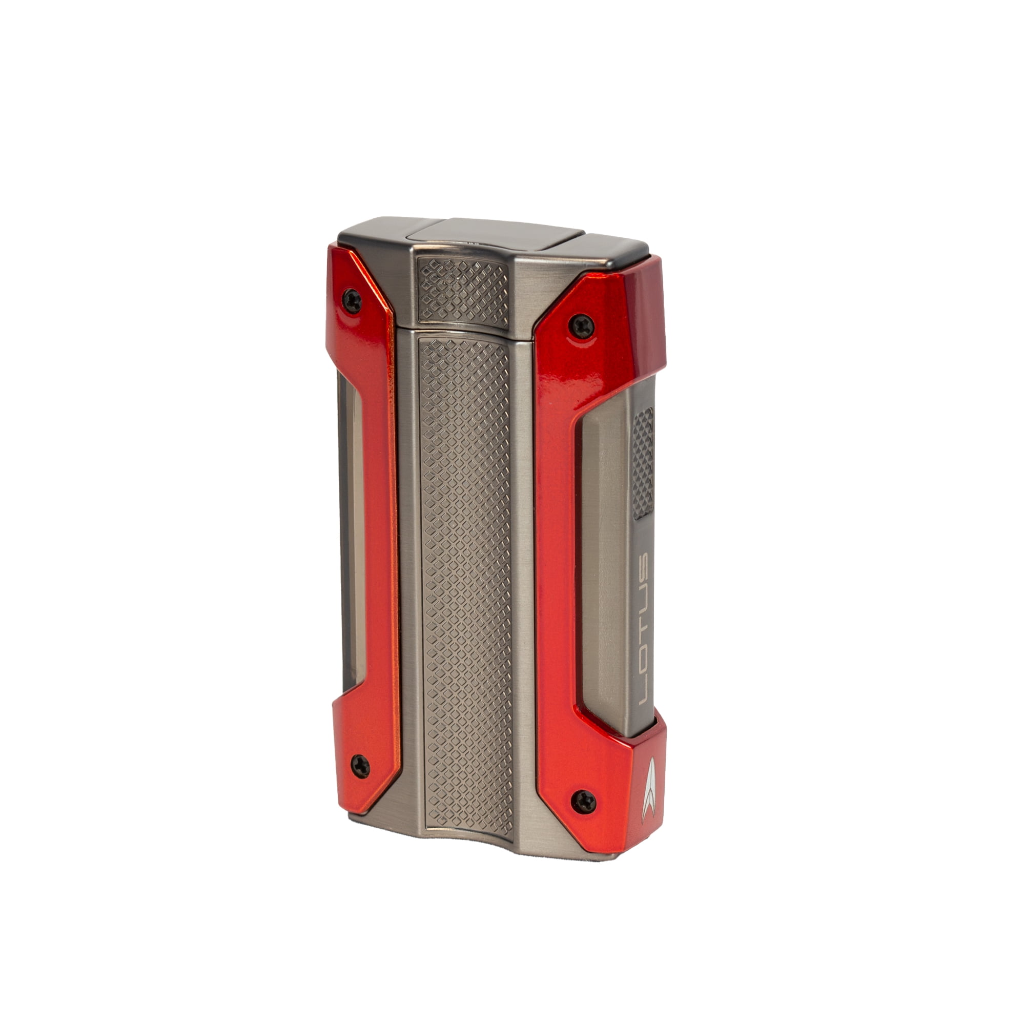 Lotus Tank Torch Lighter with Punch - Gun & Red - Walmart.com