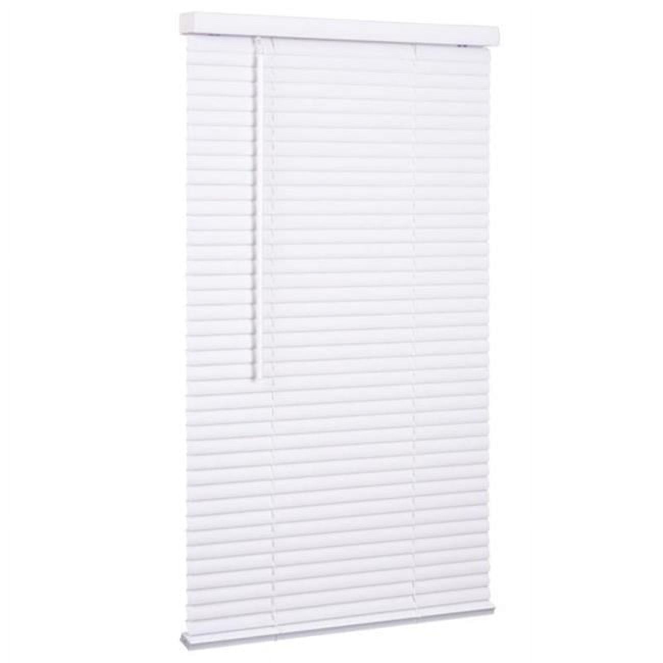 Lotus & Windoware, Inc Vinyl Blinds 24 in. W X 72 in. H White Cordless ...
