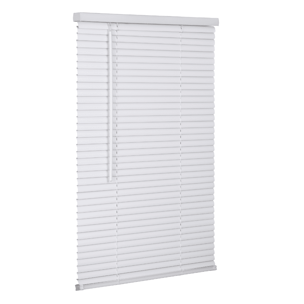 Lotus & Windoware Cordless 1" Vinyl Plus Room Darkening Horizontal Mini ...