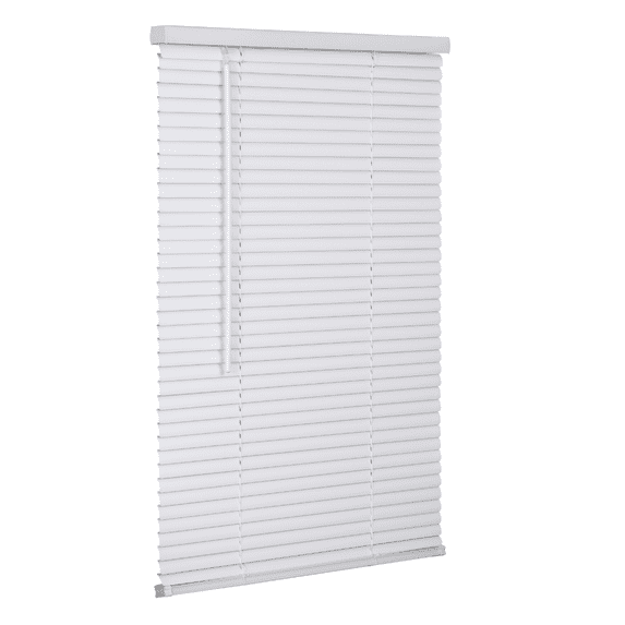 Lotus & Windoware Cordless 1" Vinyl Plus Room Darkening Horizontal Mini ...