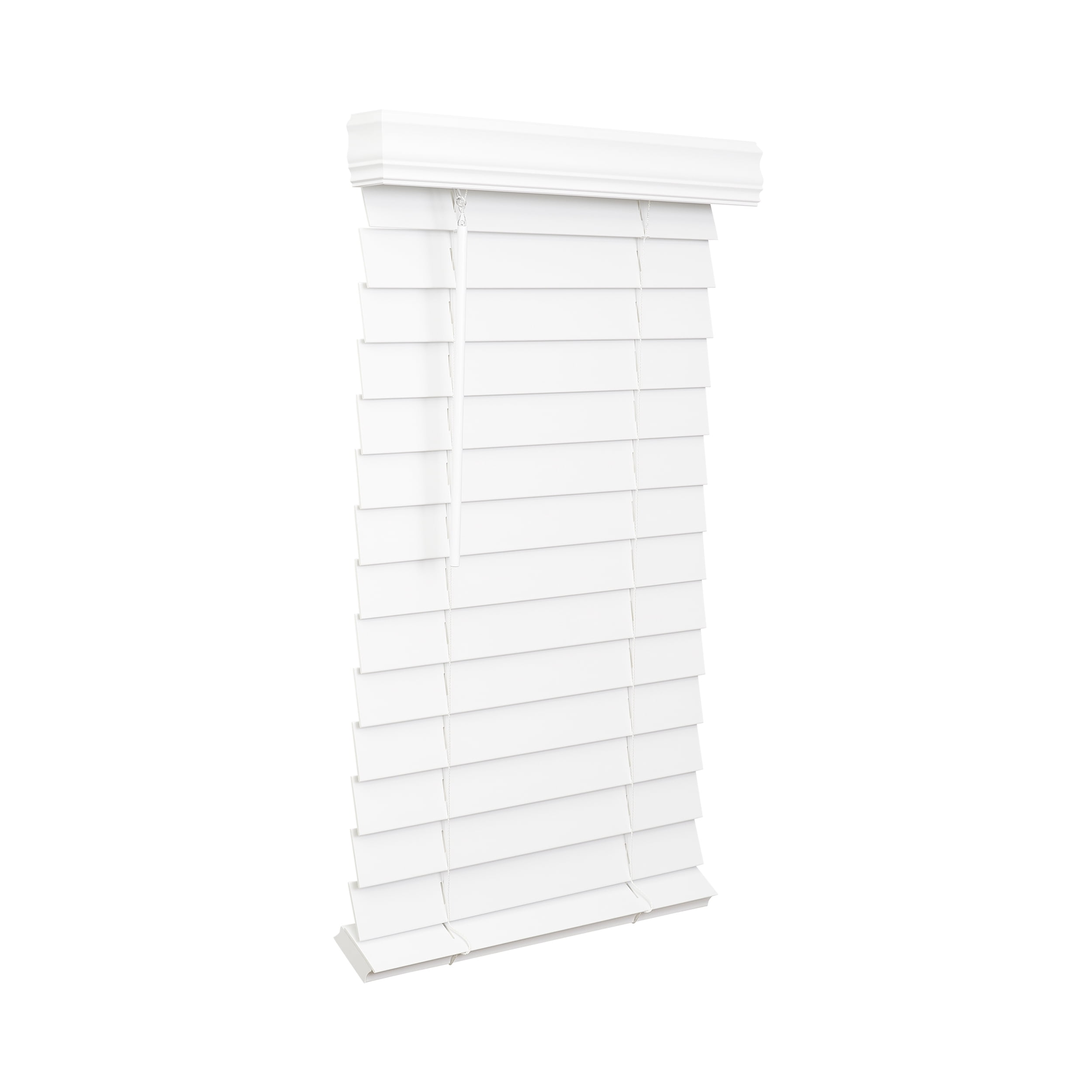 Lotus & Windoware Cordless 2-1/2 inch Faux Wood Room Darkening ...