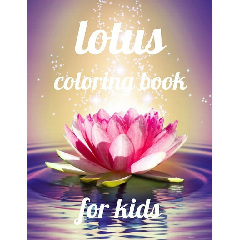 lotus coloring book