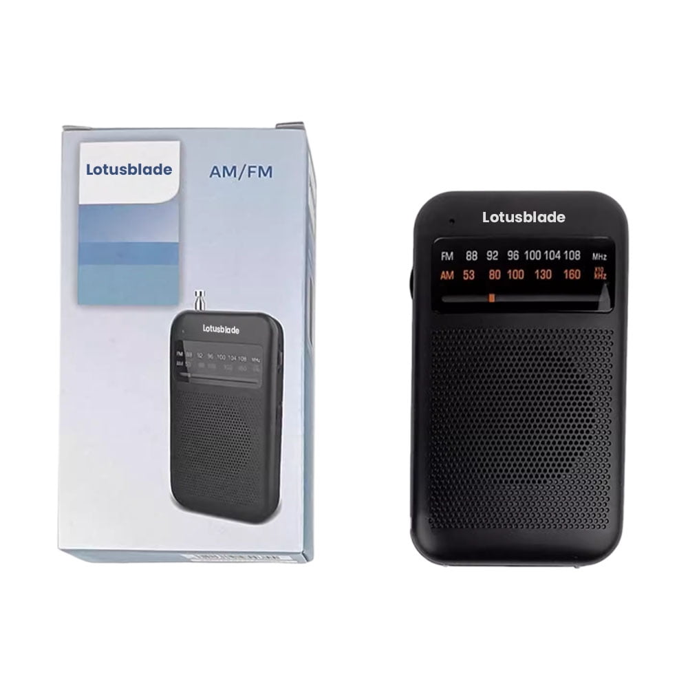 Lotusblade Radios, Portable Bluetooth Radio, FM AM Shortwave Radios ...