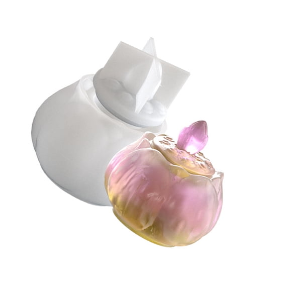 Lotuses Flower Silicone Container Mold Epoxy Resin Mould for Making ...