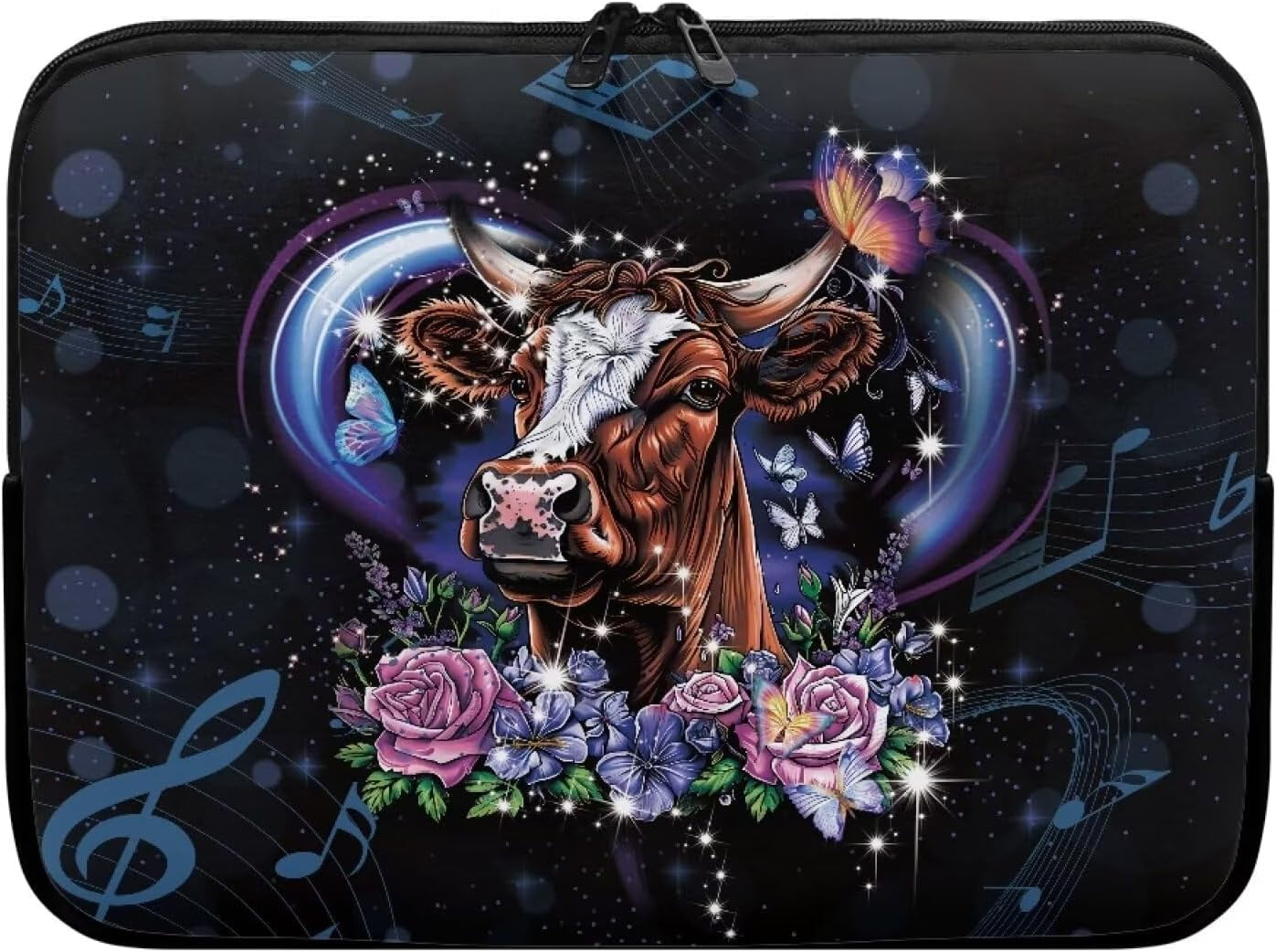 Lotusorchid Dragonfly Laptop Carrying Case for Women Men Daisy ...