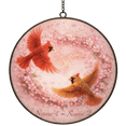Lotusprint LLC 2D Print Cardinal Couple Valentine's Custom Shape Window ...