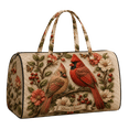 Lotusprint LLC 2D Print Personalized Cardinal Floral Quilted Weekend ...