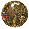 Lotusprint LLC 2D Print Personalized Cottage Garden Spare Tire Cover ...