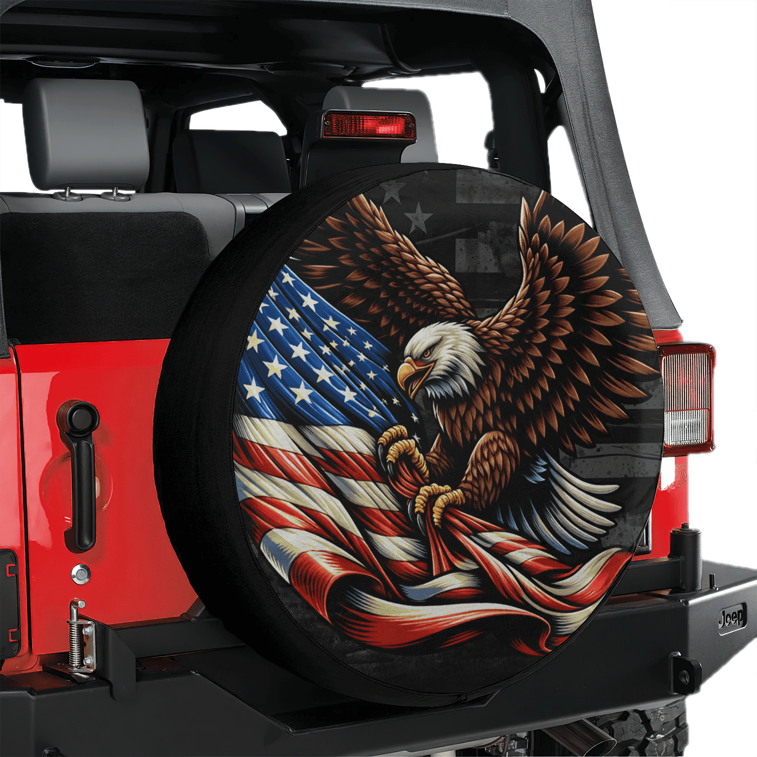 35 Spare Tire Cover With Camera Hole