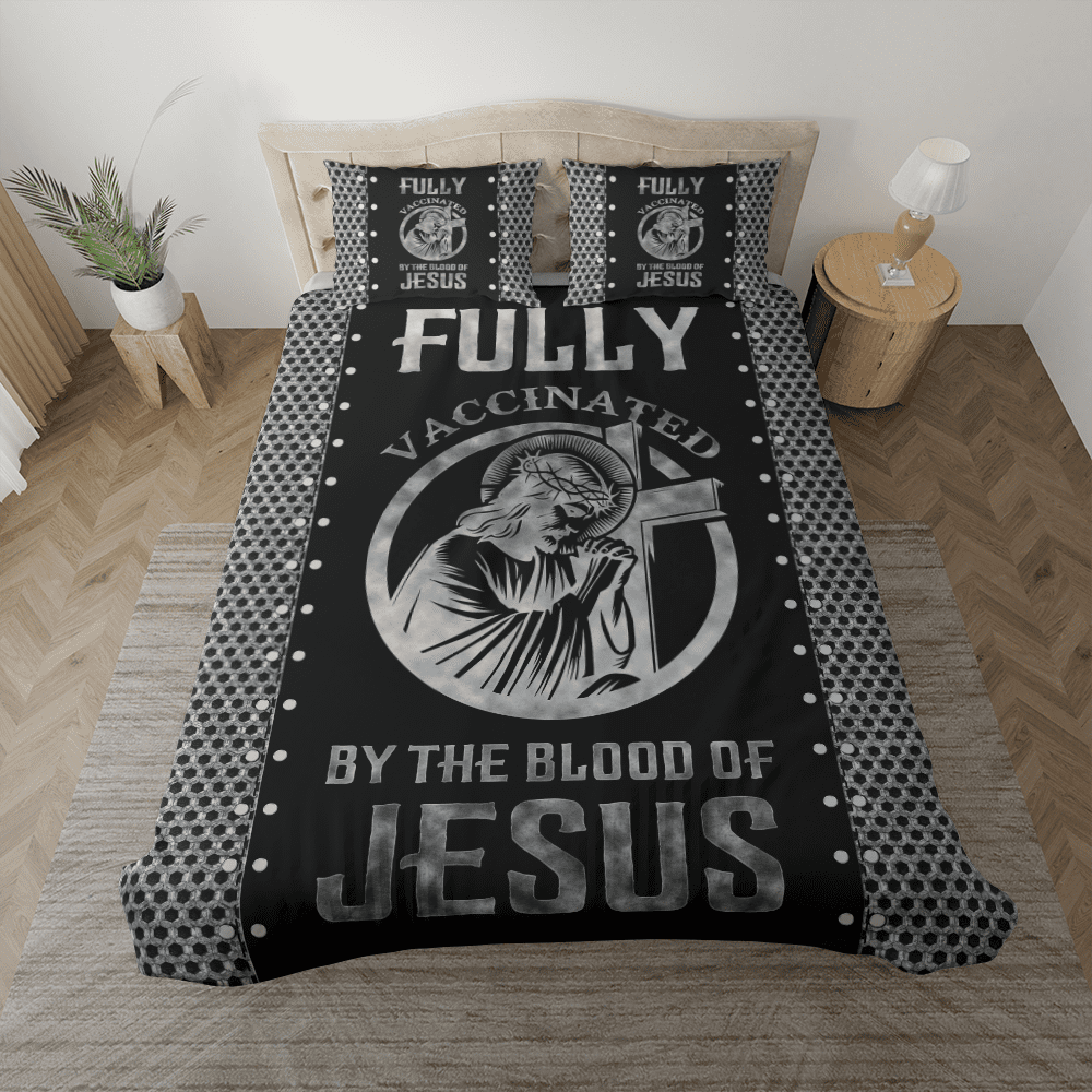 Lotusprinthandmade Beautiful Jesus Cross Bedding Set (Made in Vietnam ...