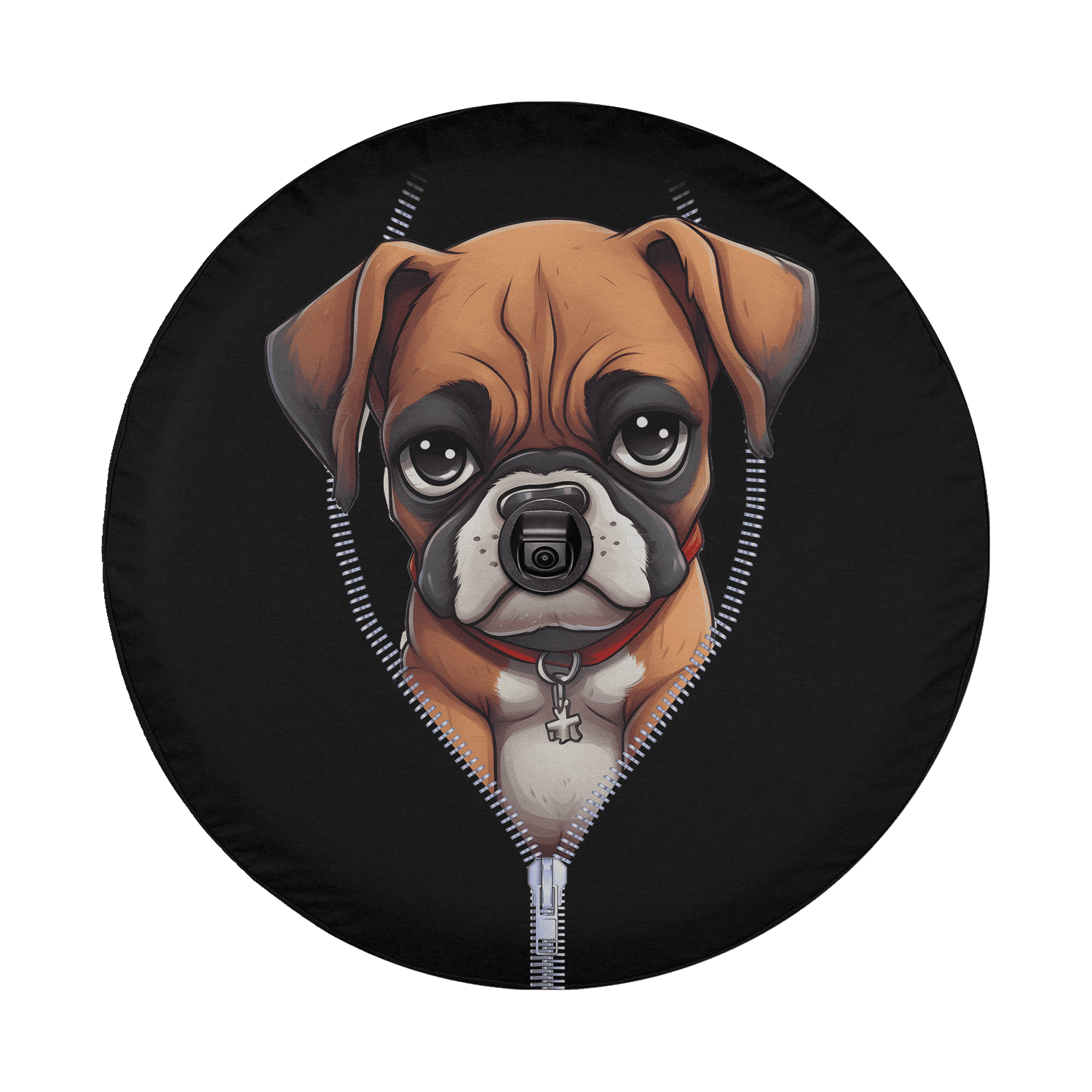 Lotusprinthandmade Boxer Cute Animals Collection Zipper Pattern Spare ...