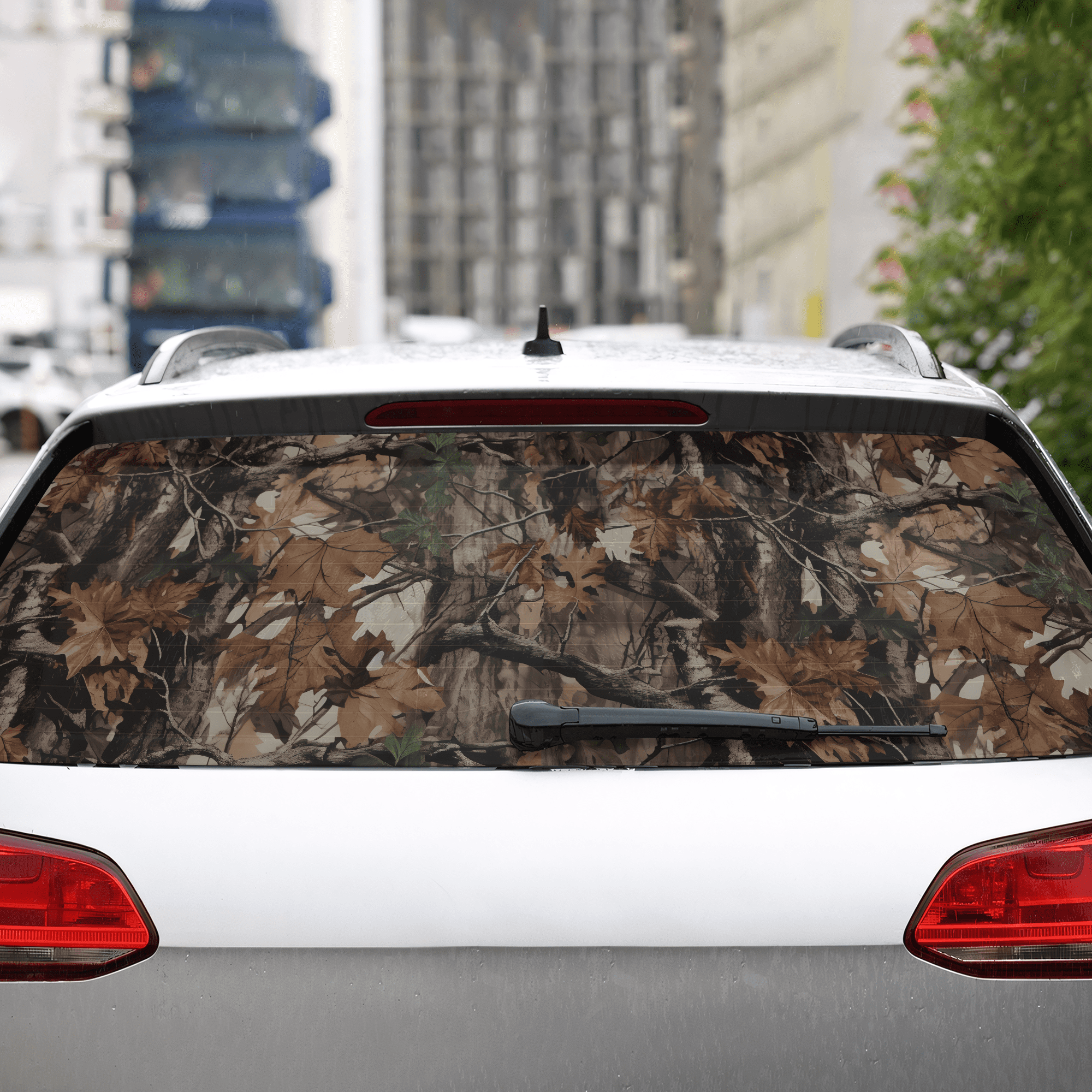Lotusprinthandmade Camo OAK Rear Window Car Decal 3 Sizes (18x58 Inches ...