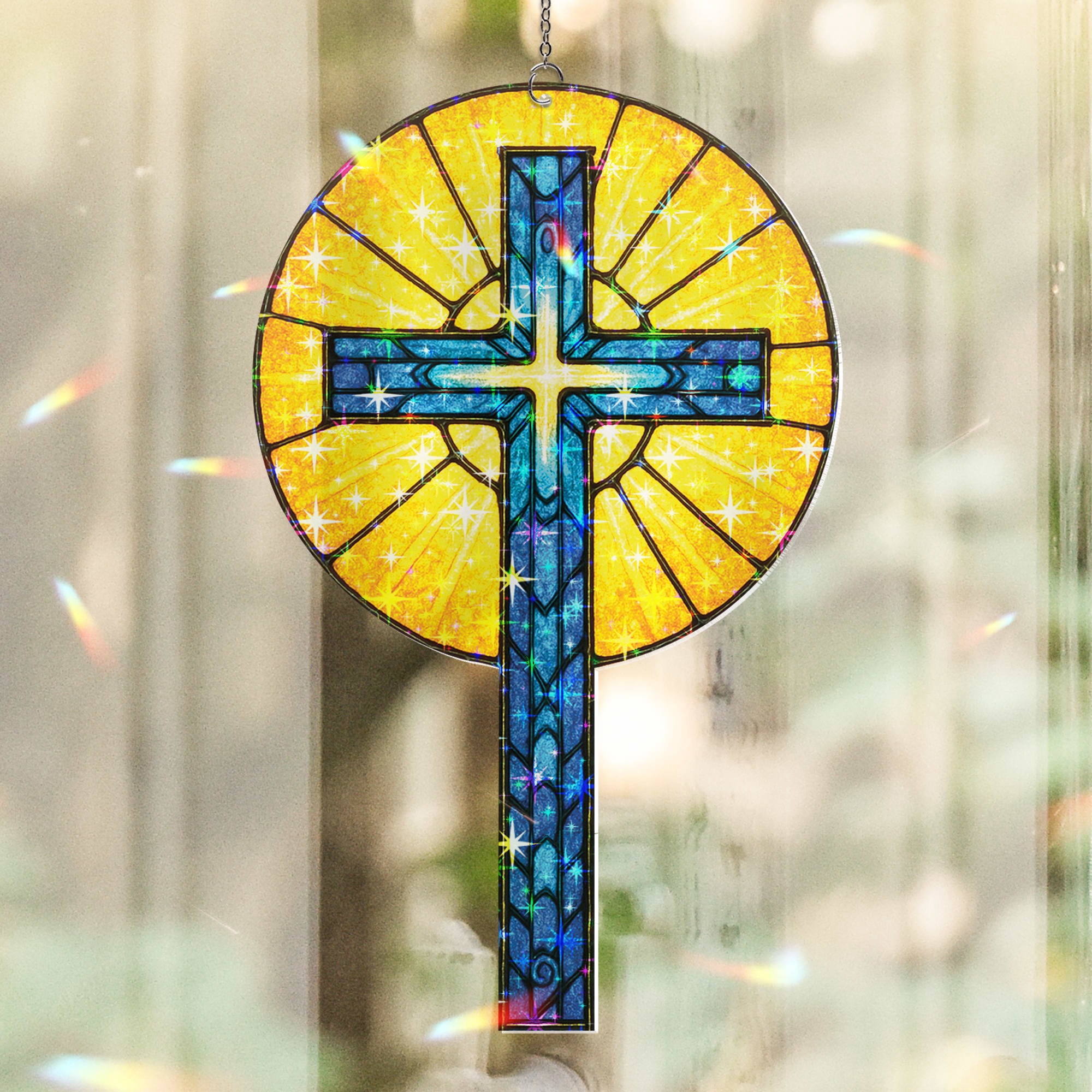Lotusprinthandmade Christian Faith-Based God Custom Shape Star Hologram ...