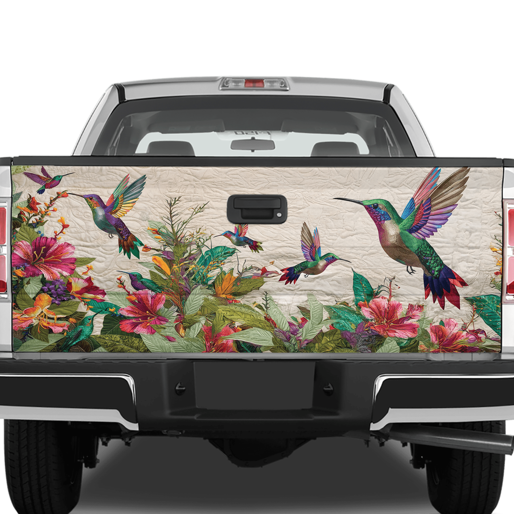 Lotusprinthandmade Colorful Hummingbird Tailgate Wrap 2 Sizes (26"x66 ...