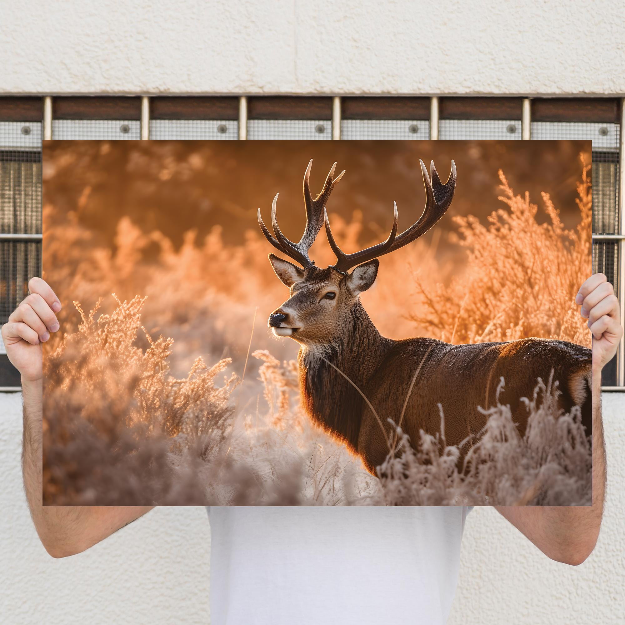 Lotusprinthandmade Deer Hunting Poster No Frame 16" x 24", Deer Hunting ...