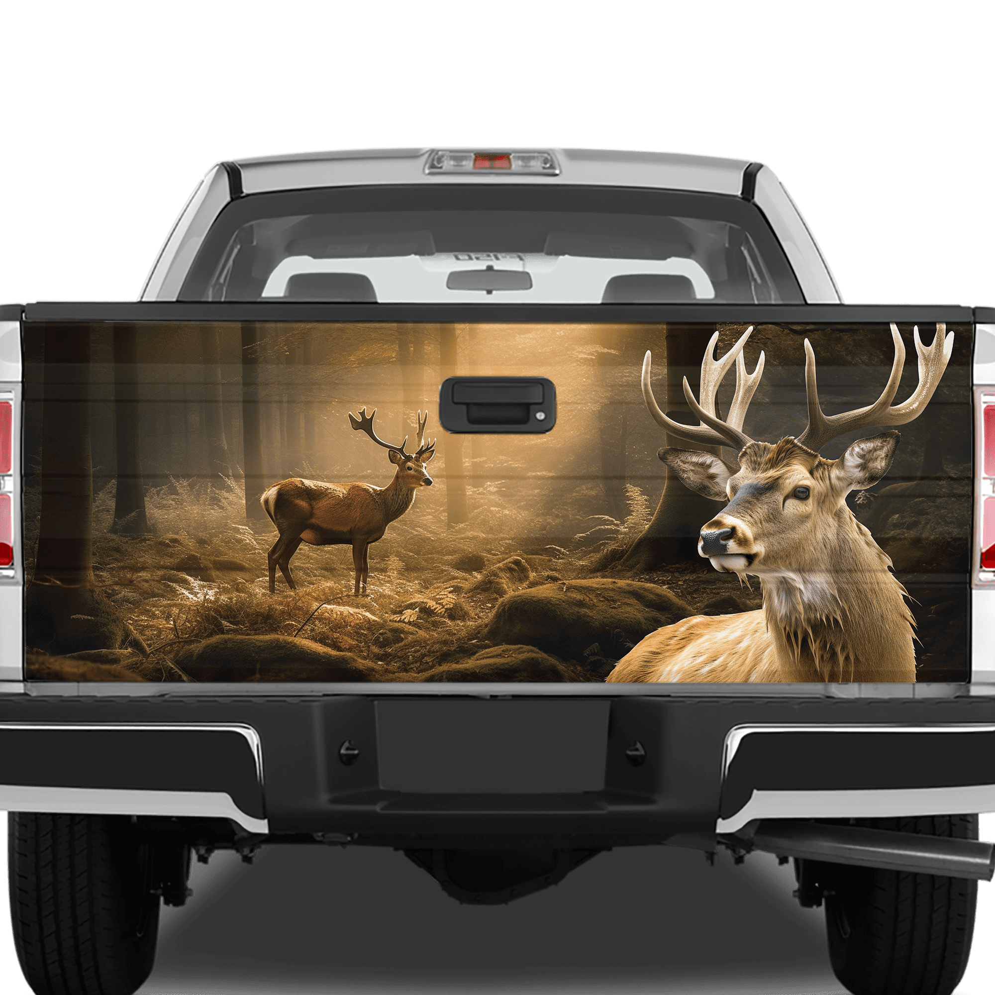 Lotusprinthandmade Deer Hunting Tailgate Wrap 2 Sizes (26"x66 ...