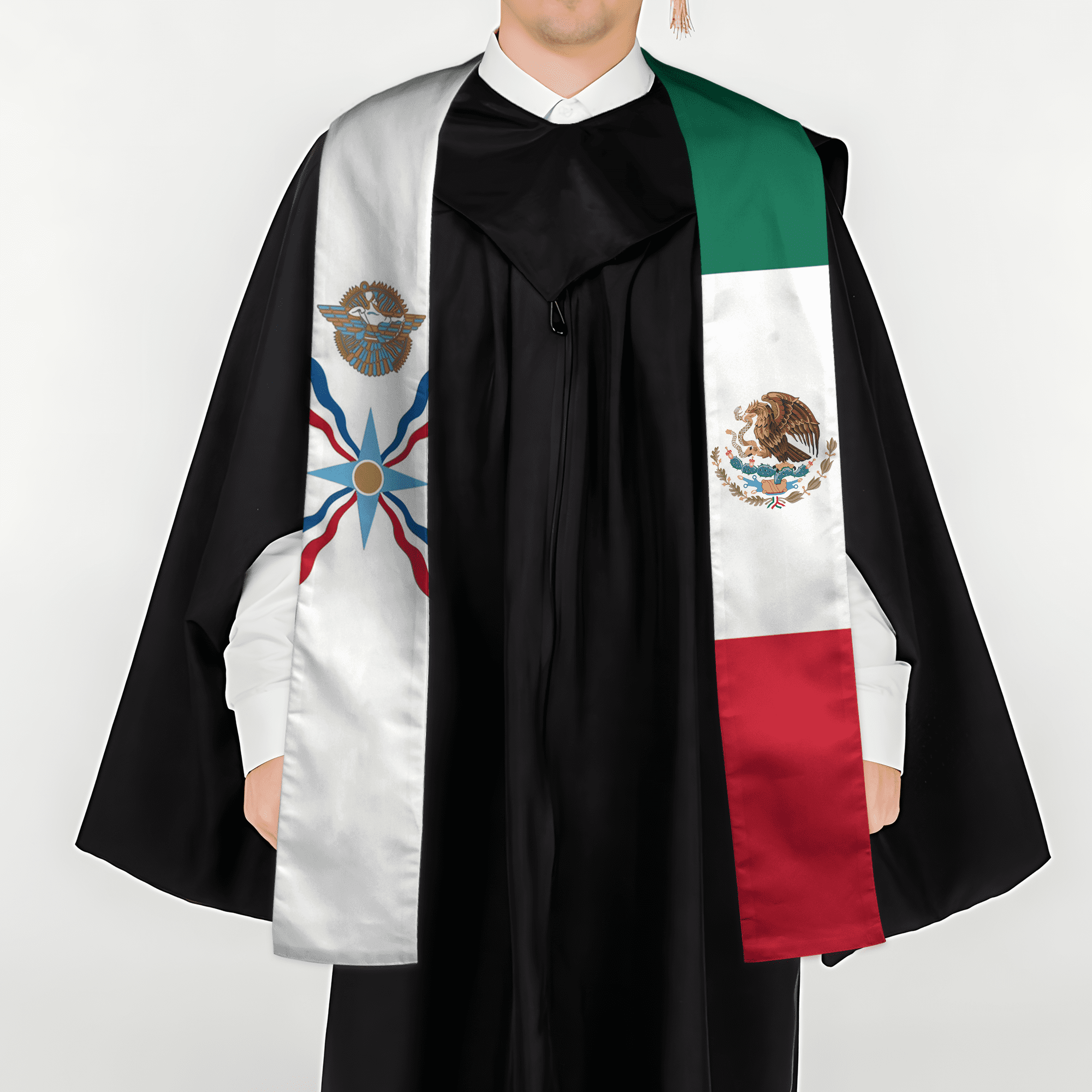 Lotusprinthandmade Eagle Mexican Graduation Stole (5x78in), eagle ...