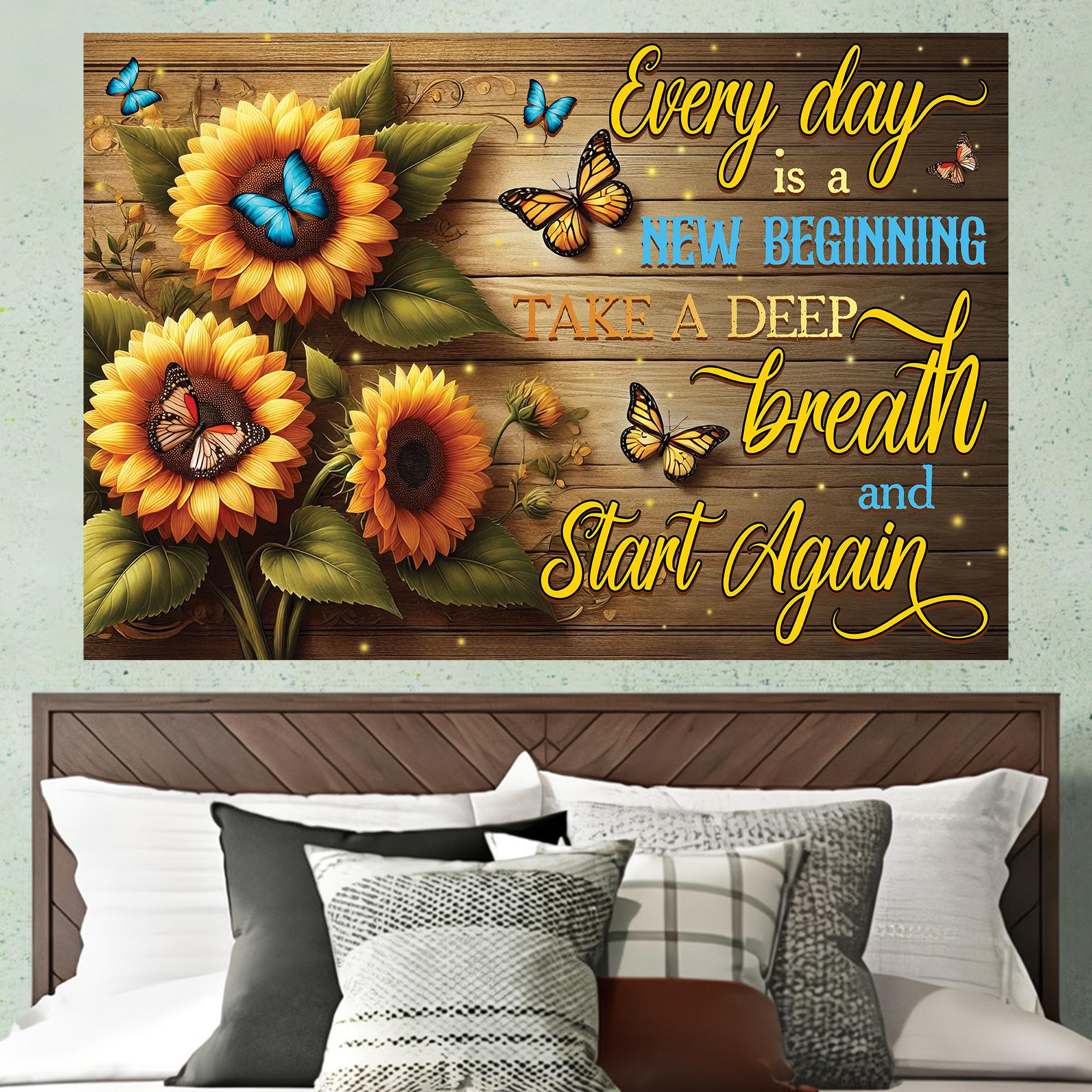 Lotusprinthandmade Flowers Inspirational Quote Poster 24" x 36 ...