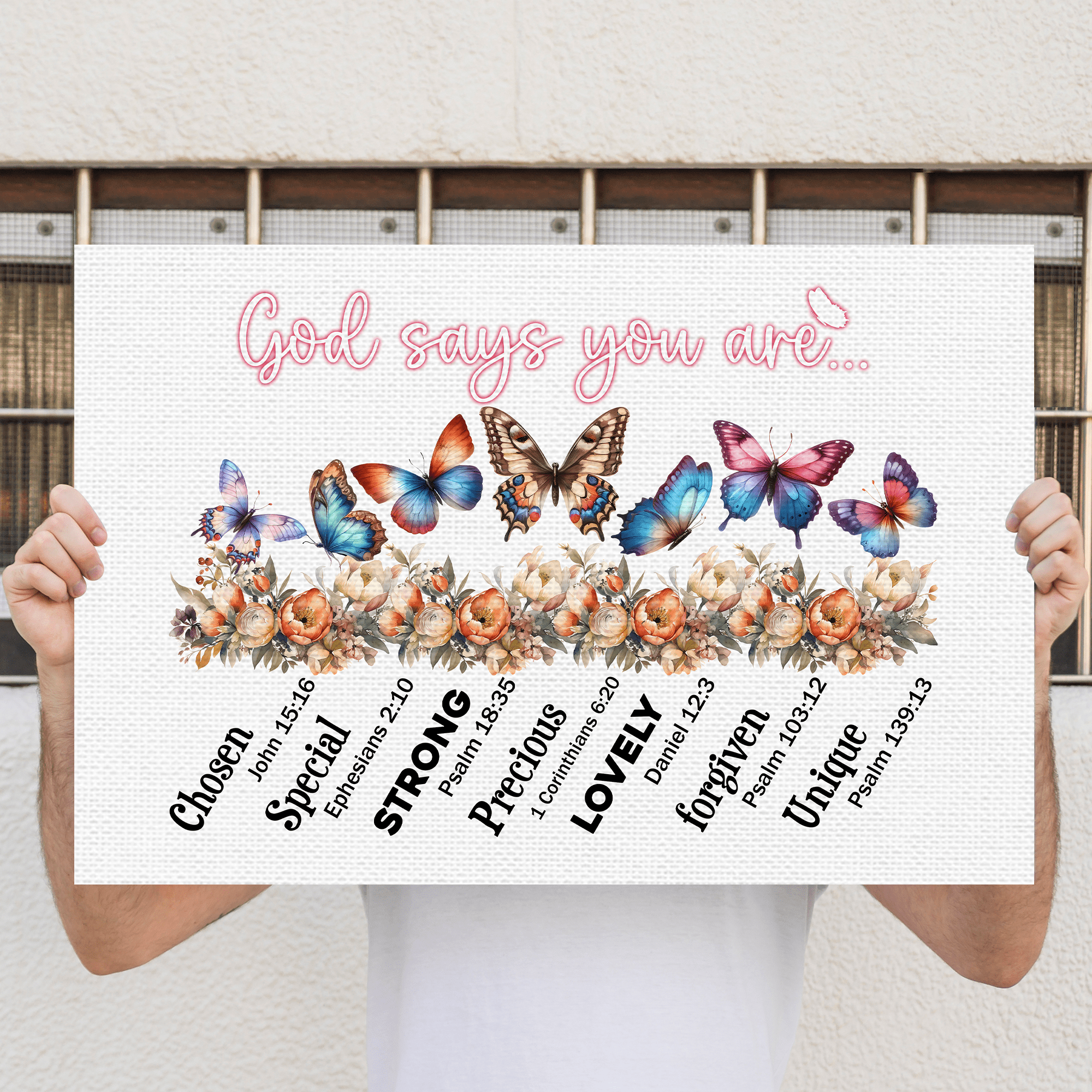Lotusprinthandmade God Christian Poster 24" x 36", Christian Wall Art ...