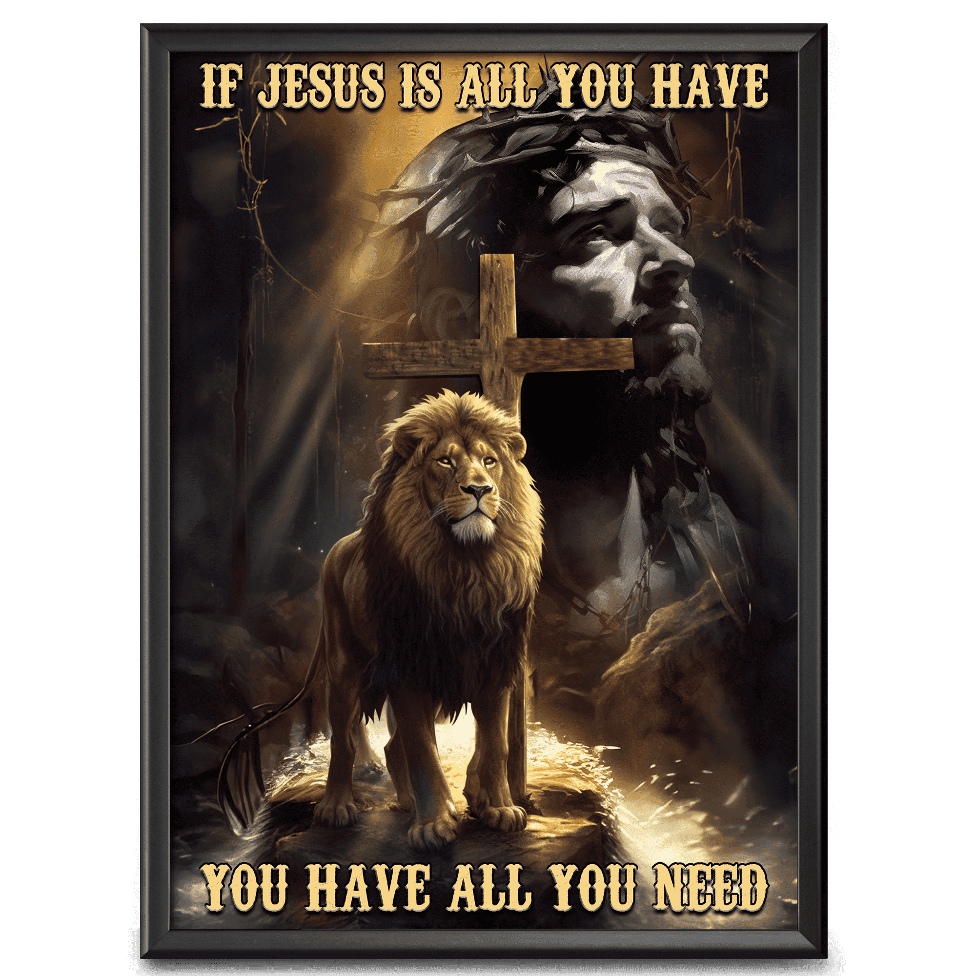 Lotusprinthandmade If Jesus is All You Have You Have All You Need ...