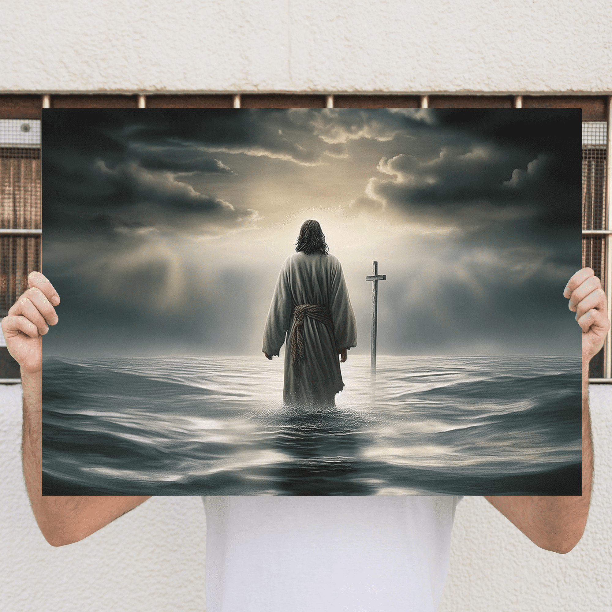 Lotusprinthandmade Jesus Art Christian Religious Wall Art Print Poster ...
