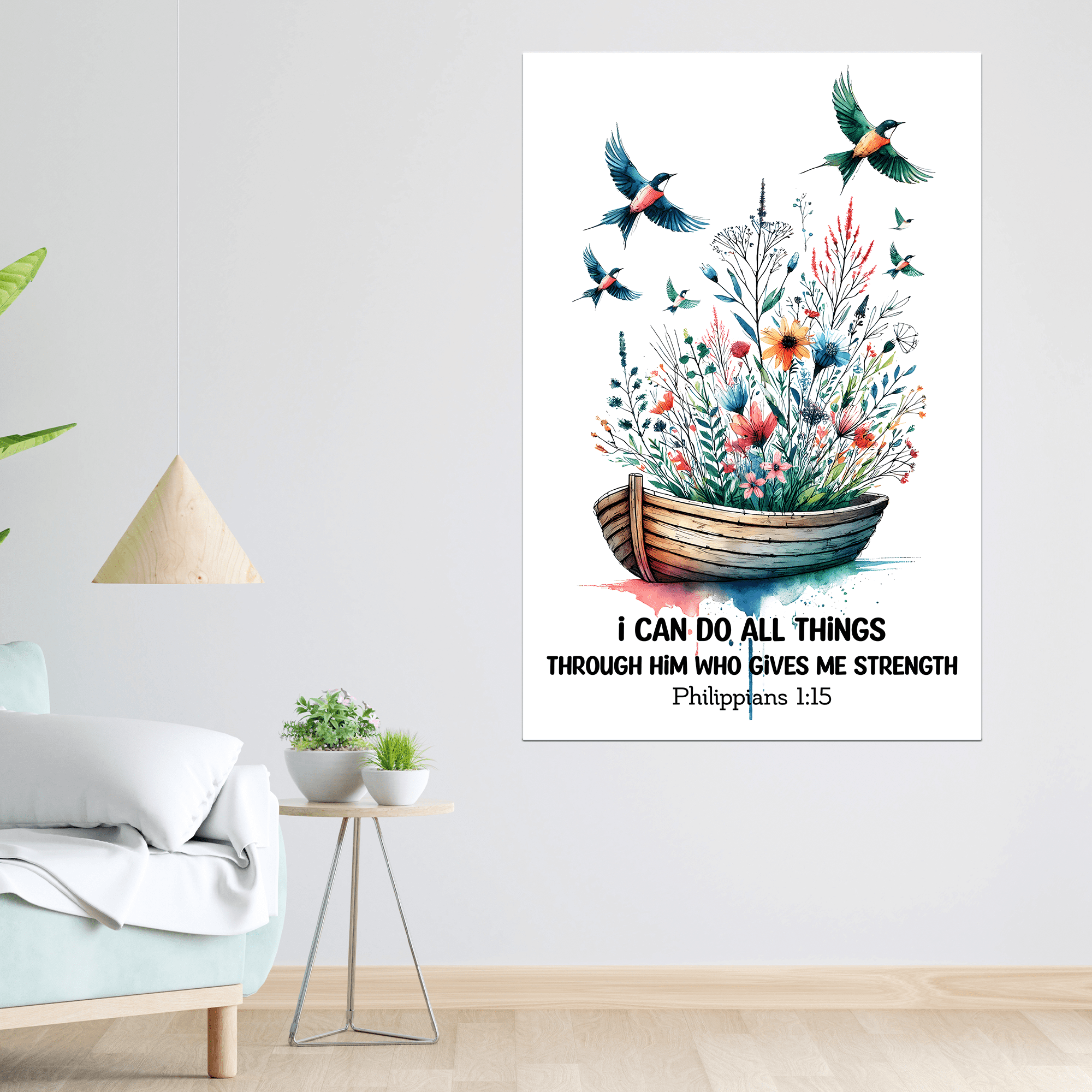 Lotusprinthandmade Jesus Christian Quote Poster 12" x 18 ...